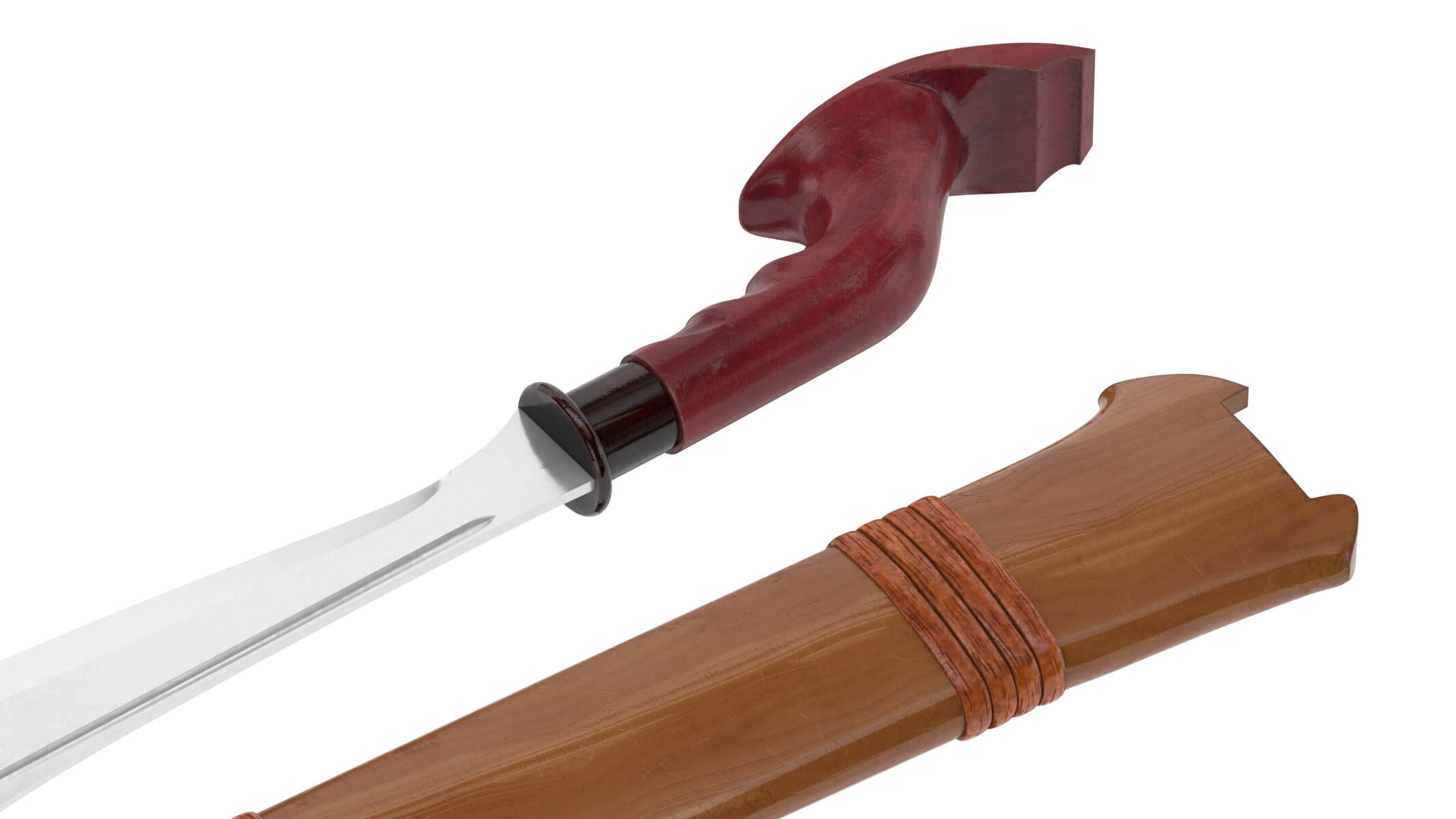 Pirah Sword - 3D Model by frezzy