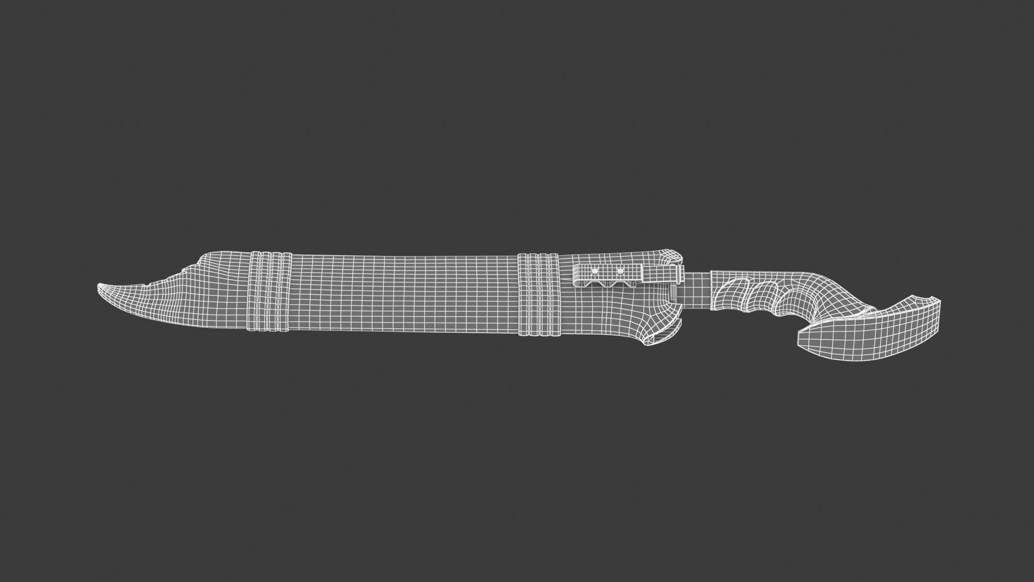 Pirah Sword - 3D Model by frezzy