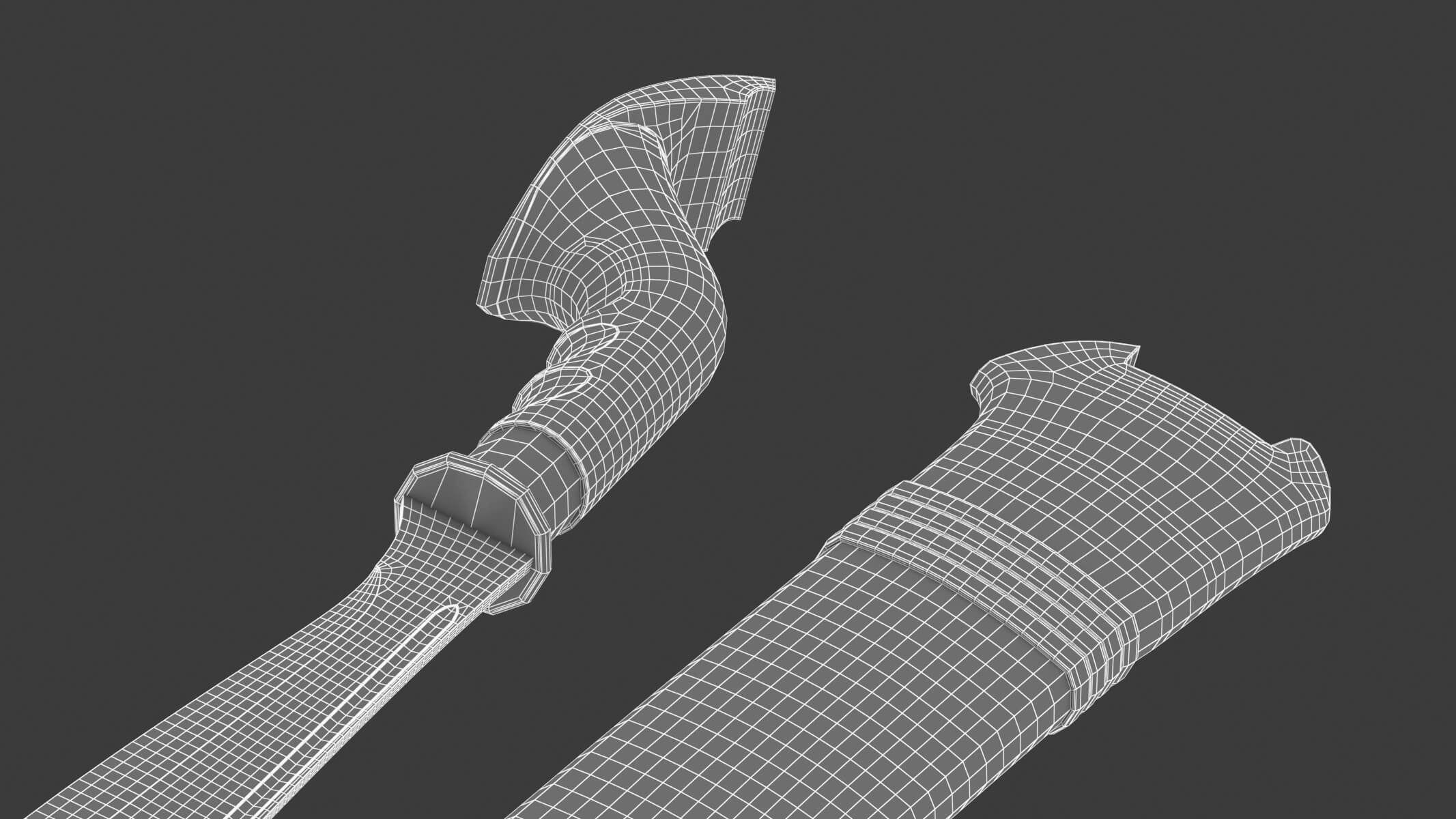 Pirah Sword - 3D Model by frezzy