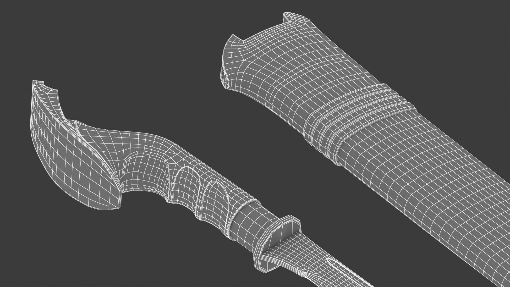 Pirah Sword - 3D Model by frezzy