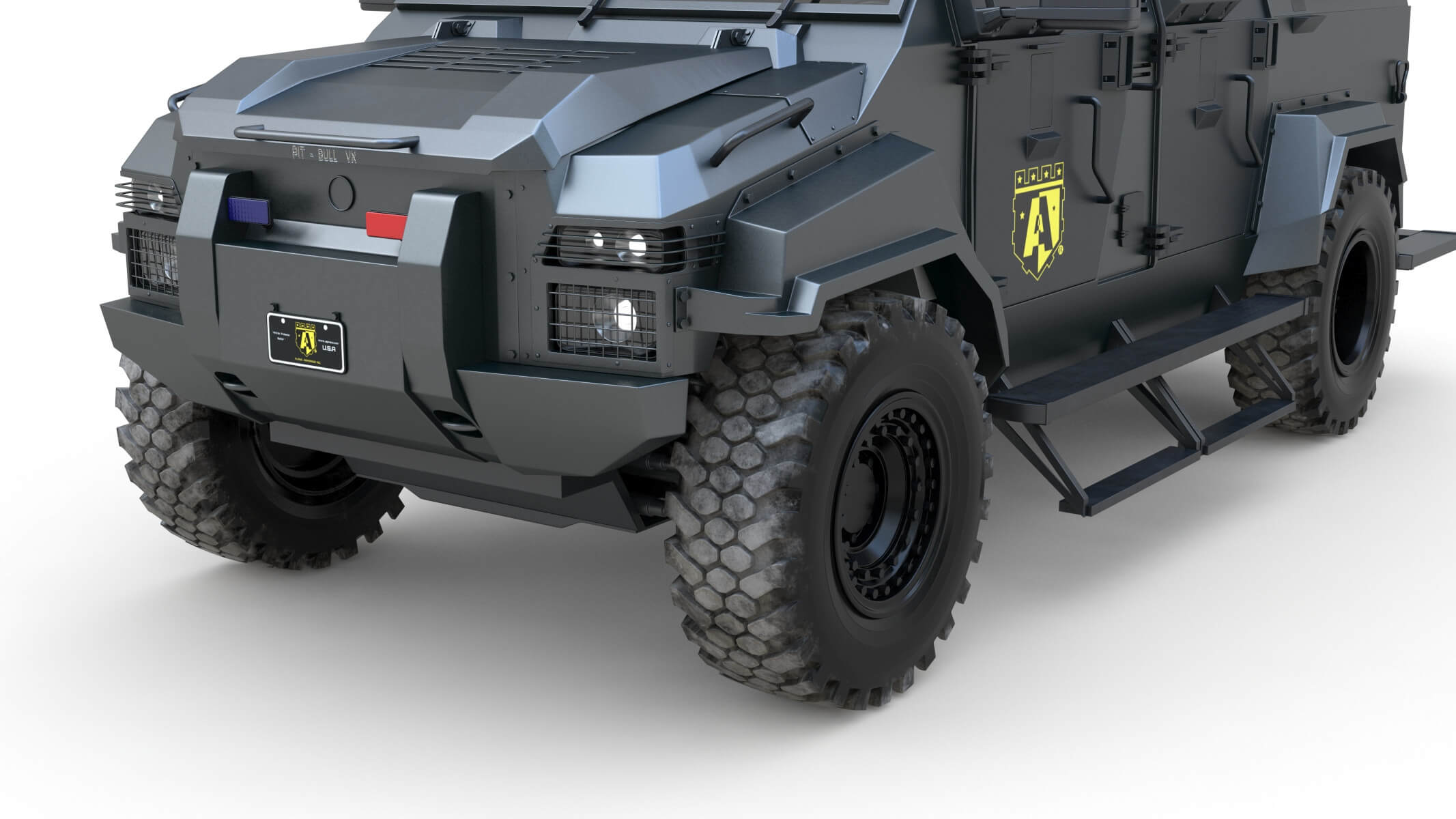 Pit-Bull VX SWAT Truck 3D Model by frezzy