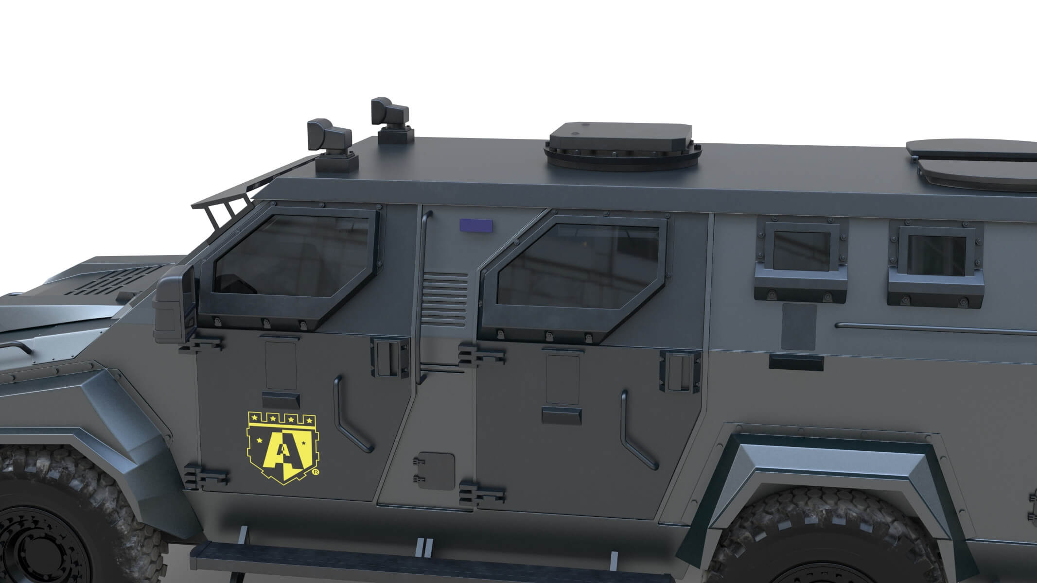 Pit-Bull VX SWAT Truck 3D Model by frezzy