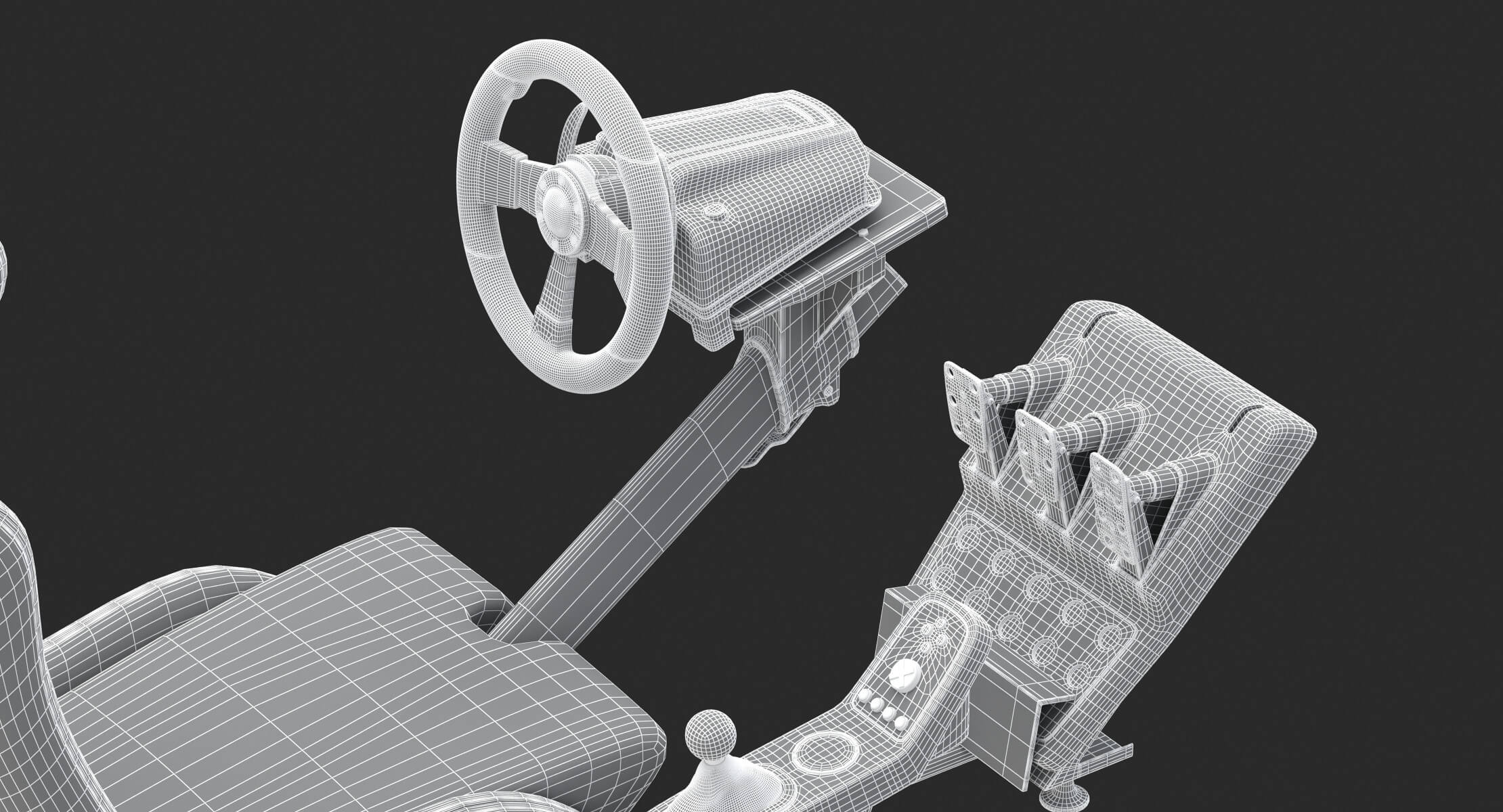 Playseat Driving Simulator Seat - 3D Model by frezzy