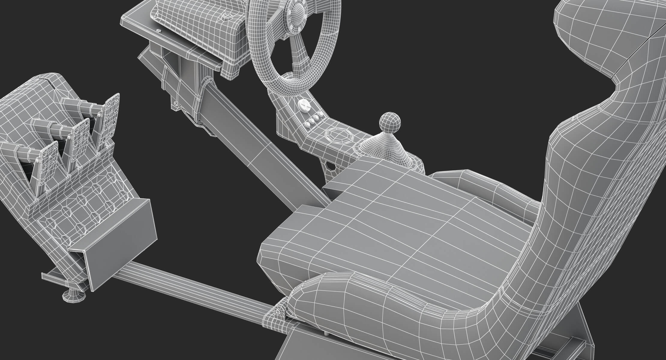 Playseat Driving Simulator Seat - 3D Model by frezzy