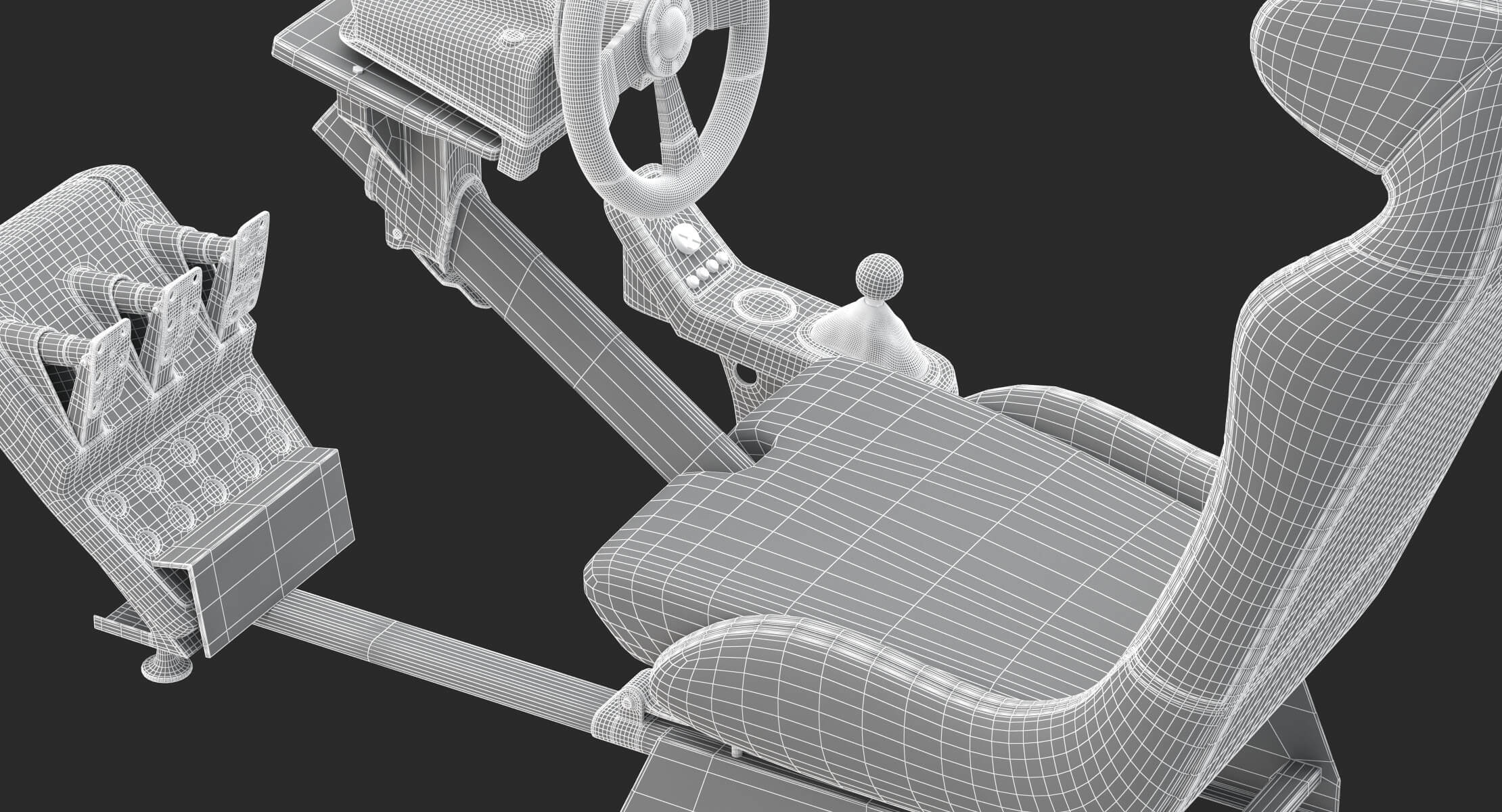 Playseat Driving Simulator Seat - 3D Model by frezzy