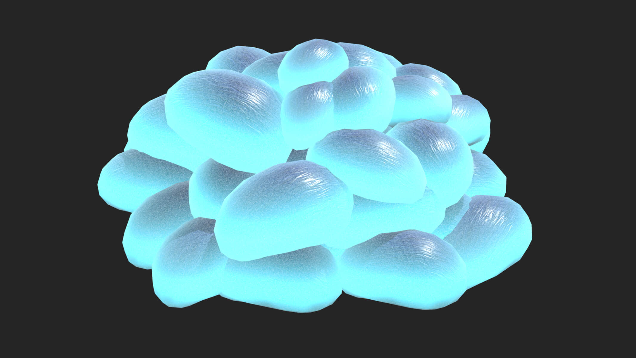Plerogyra Sinuosa Low Poly - 3D Model by frezzy