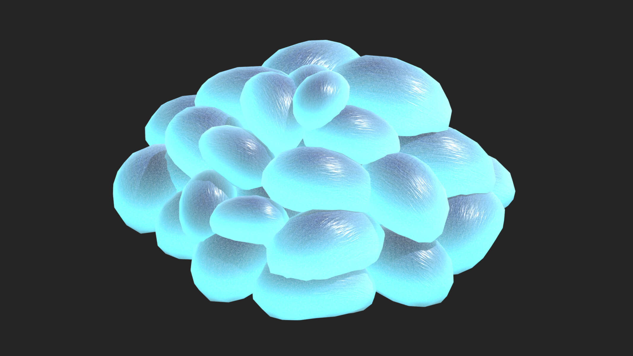 Plerogyra Sinuosa Low Poly - 3D Model by frezzy