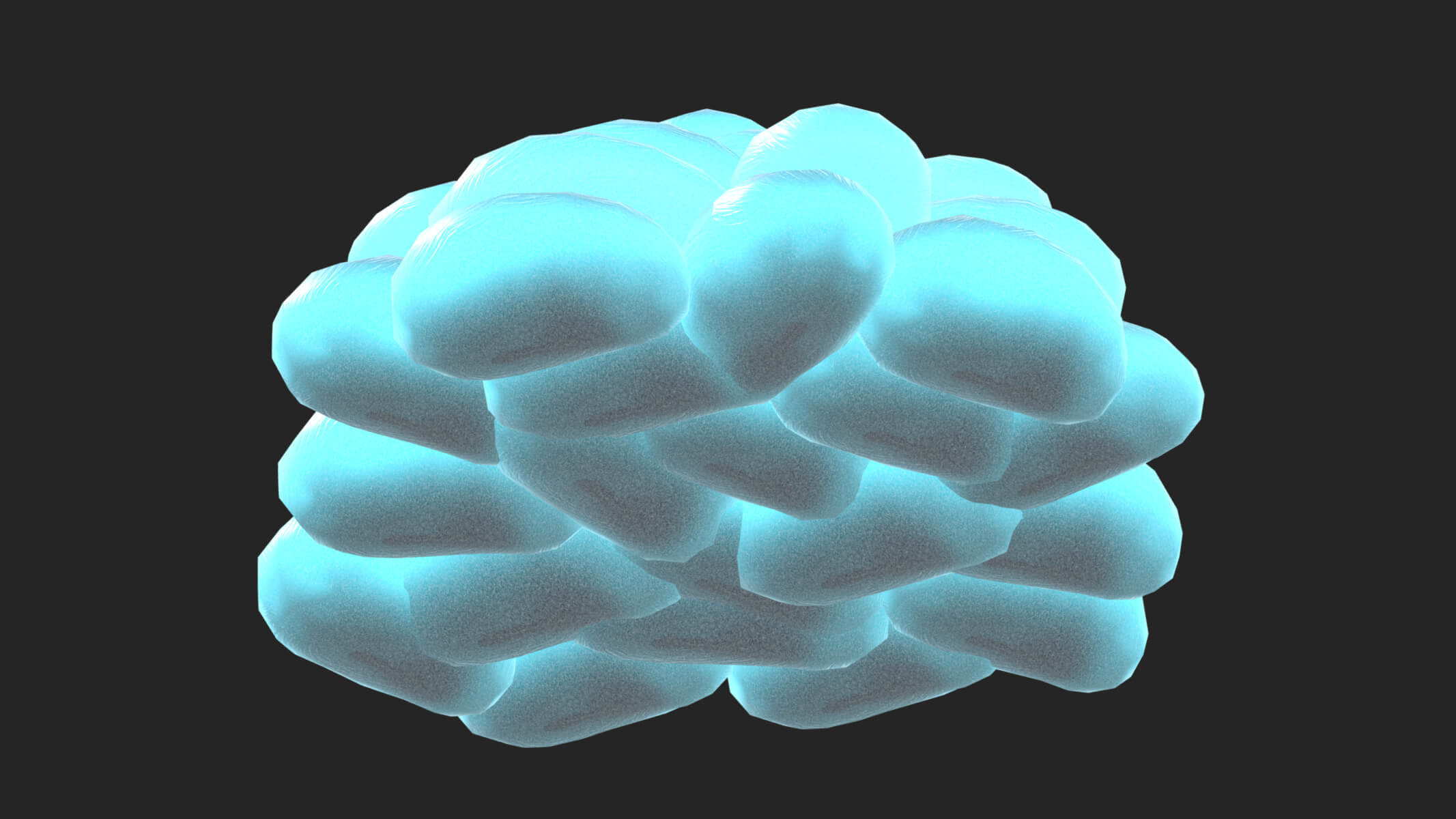 Plerogyra Sinuosa Low Poly - 3D Model by frezzy