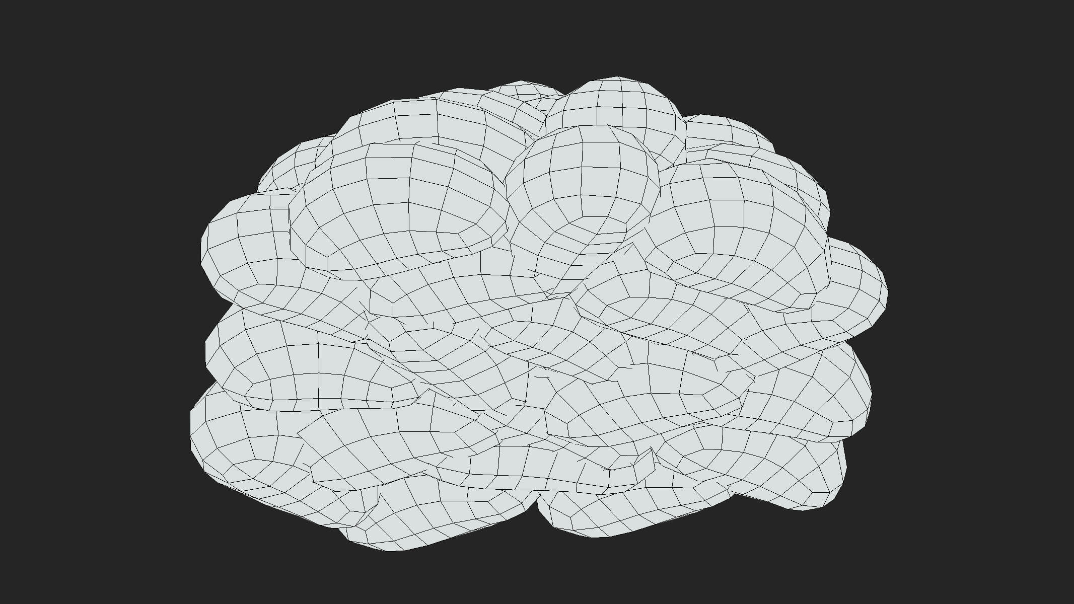 Plerogyra Sinuosa Low Poly - 3D Model by frezzy