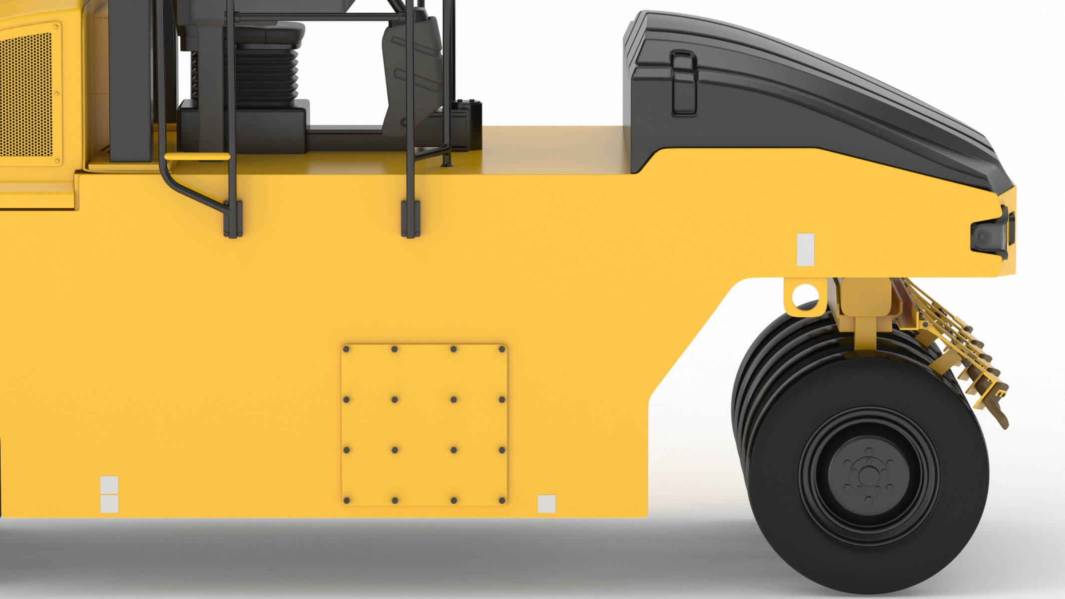 Pneumatic Rollers Generic - 3D Model by frezzy