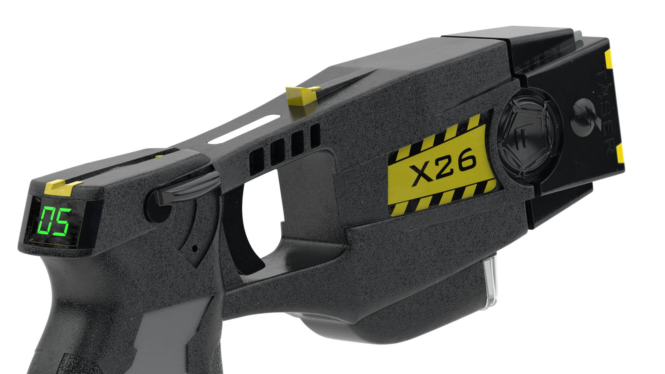 Police Issue X26 Taser - 3D Model by frezzy