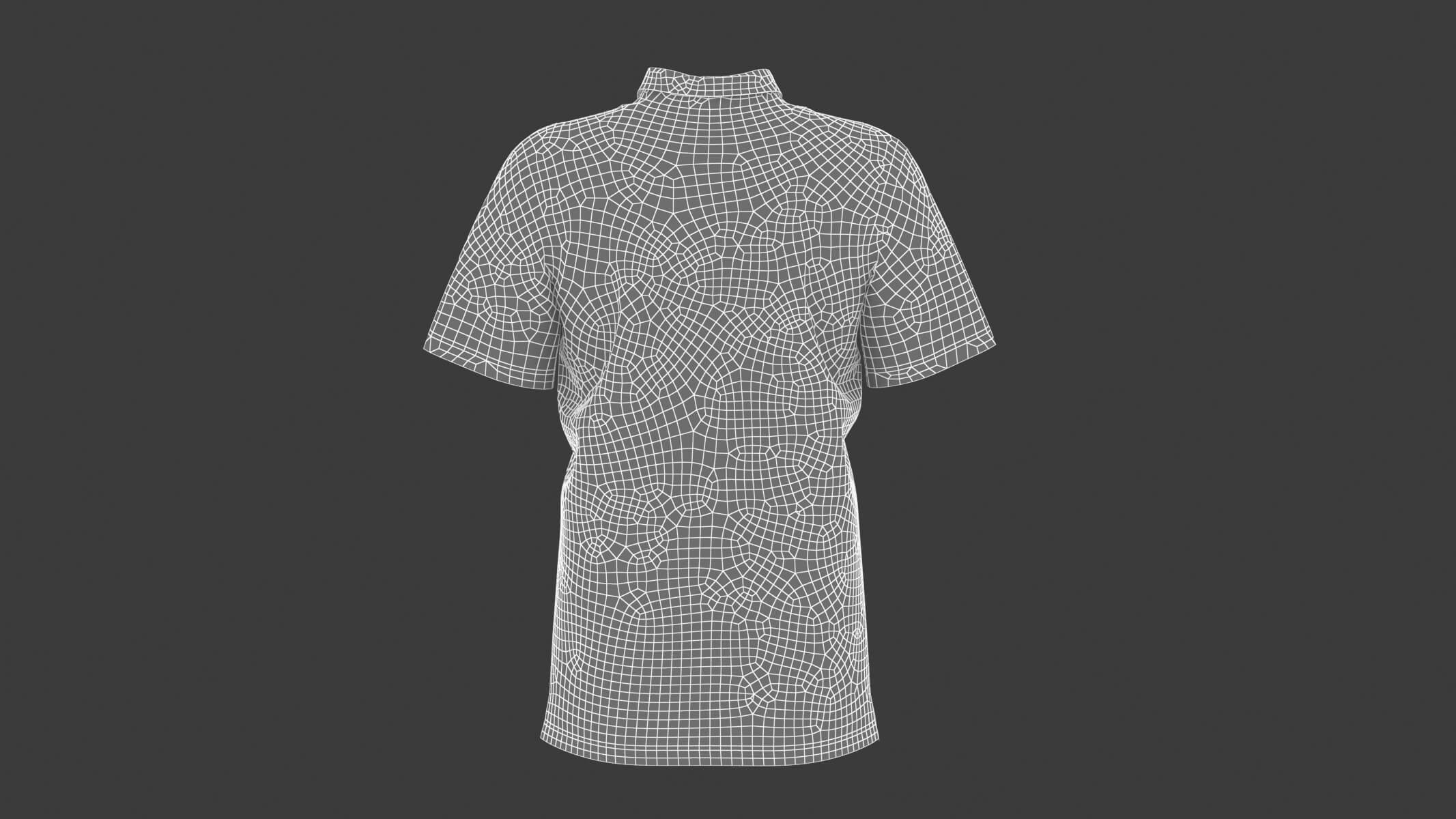Polo Shirt 01 - 3D Model by frezzy