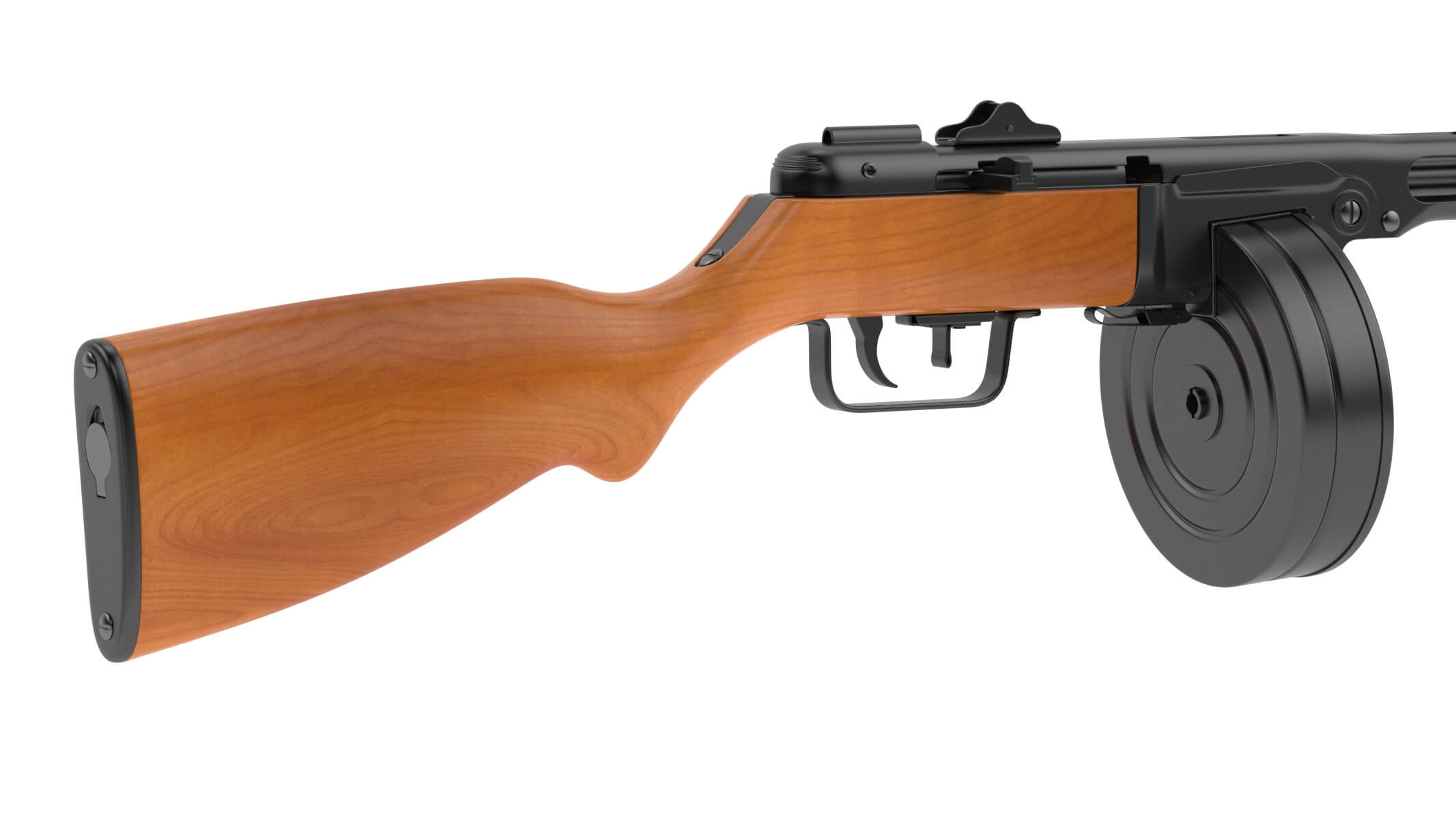 PPSH-41 3D Model by frezzy