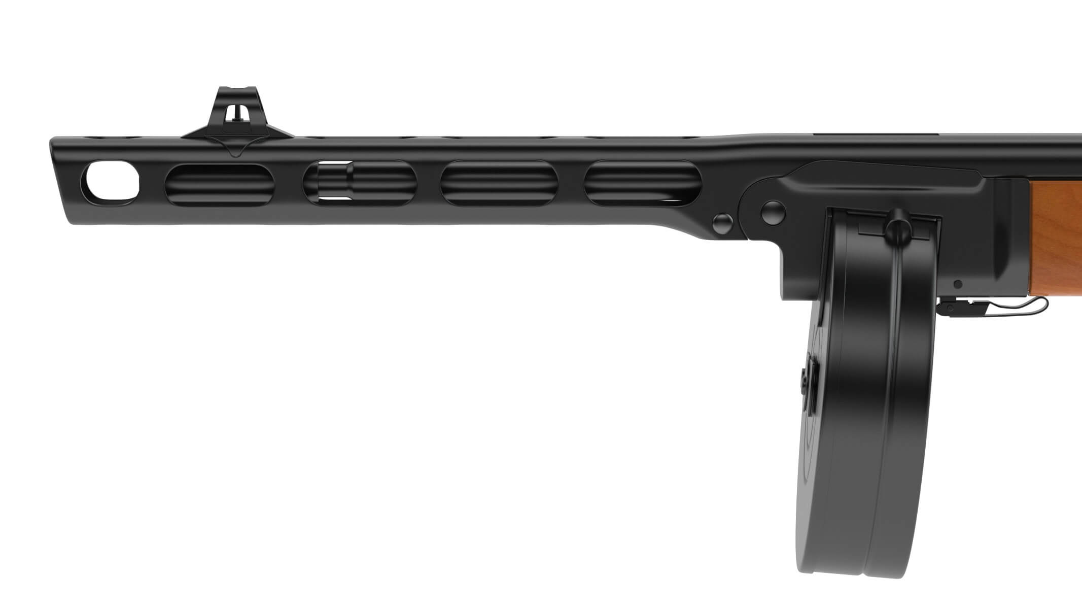 PPSH-41 3D Model by frezzy