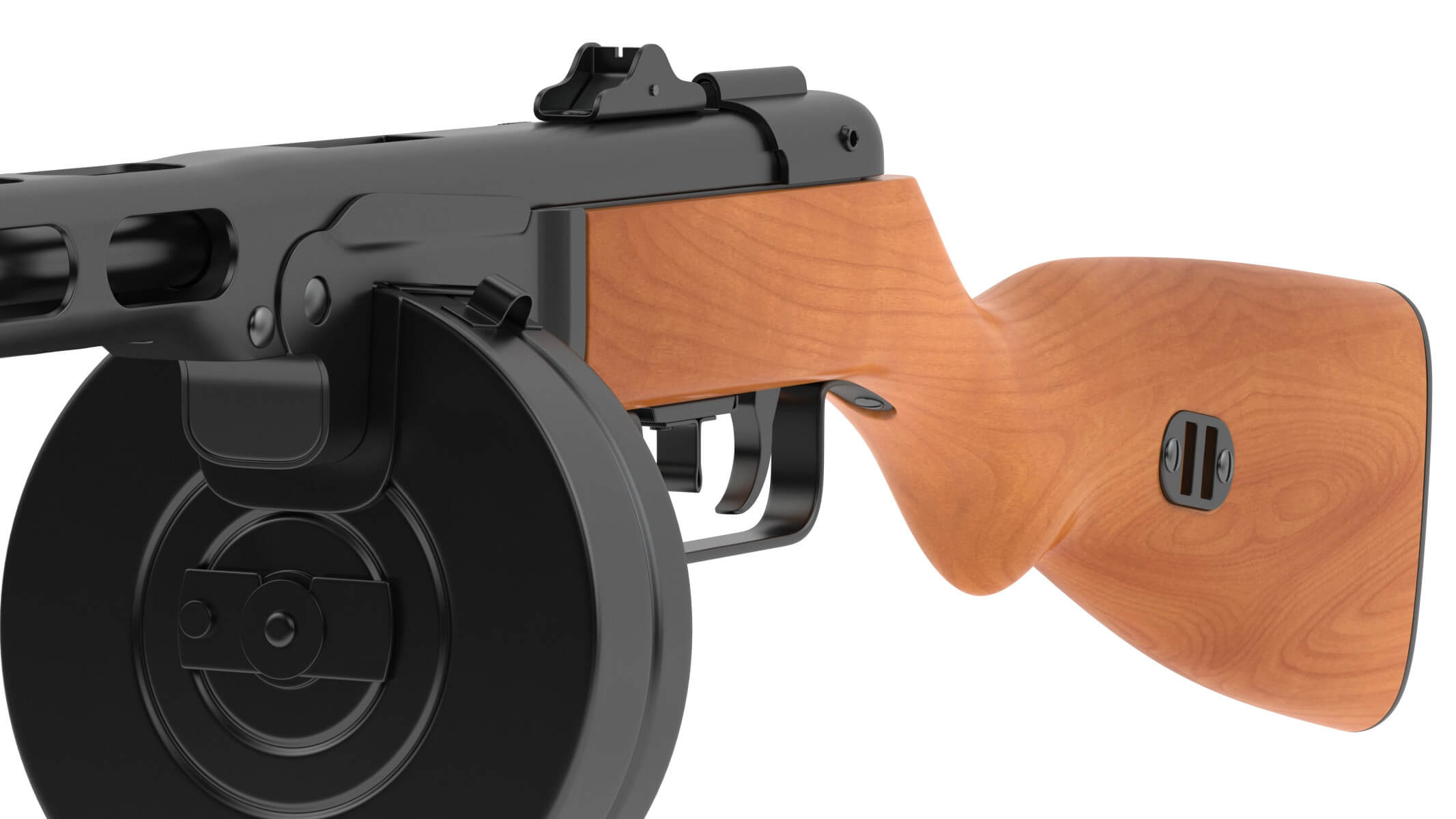 PPSH-41 3D Model by frezzy