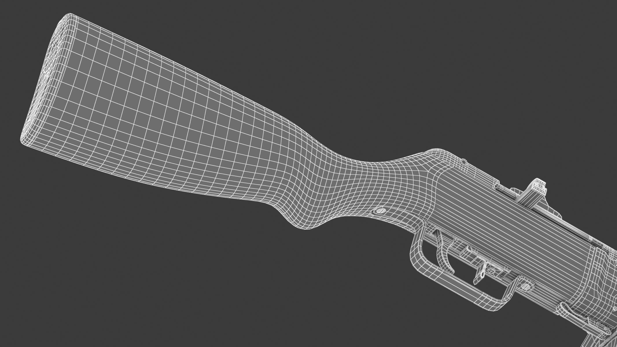 PPSH-41 3D Model by frezzy