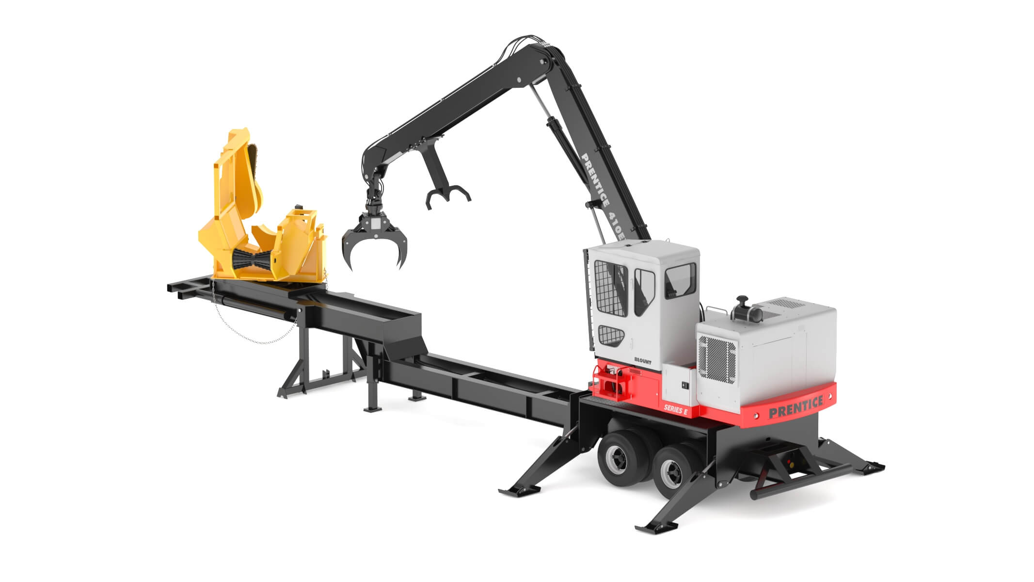 Prentice 410Ex Knuckleboom Loader - 3D Model by frezzy