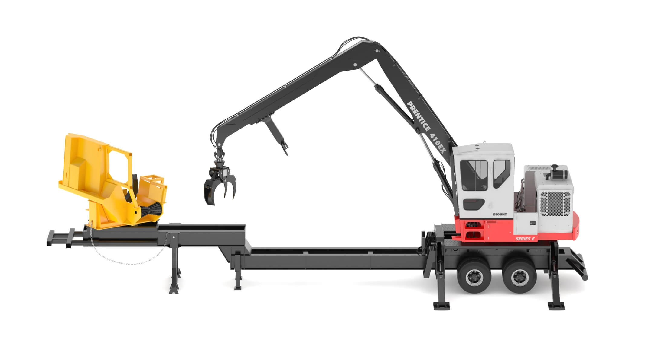 Prentice 410Ex Knuckleboom Loader - 3D Model by frezzy