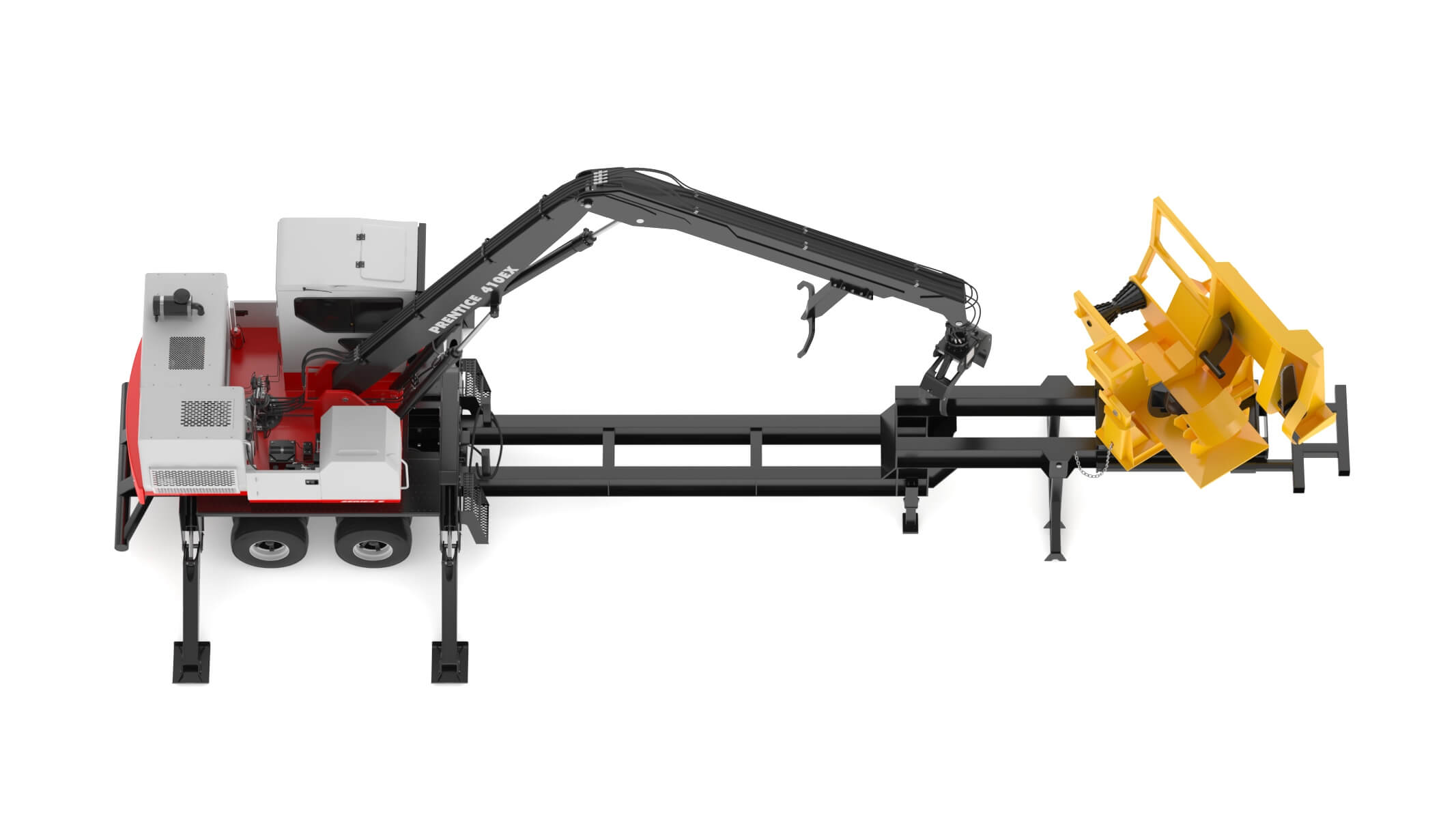 Prentice 410Ex Knuckleboom Loader - 3D Model by frezzy