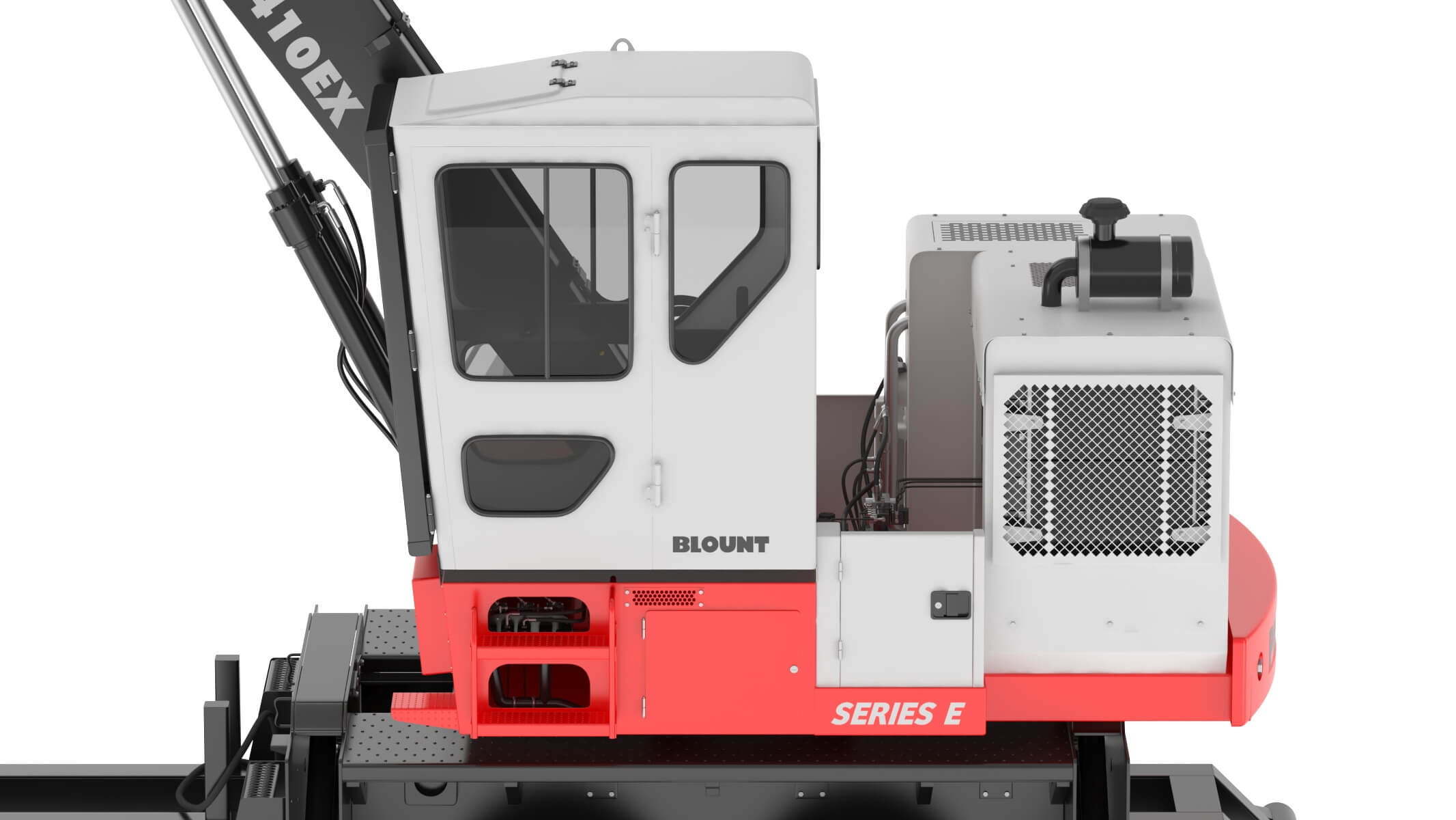 Prentice 410Ex Knuckleboom Loader - 3D Model by frezzy