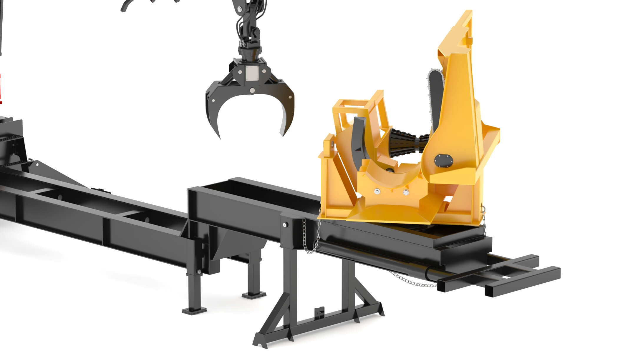 Prentice 410Ex Knuckleboom Loader - 3D Model by frezzy