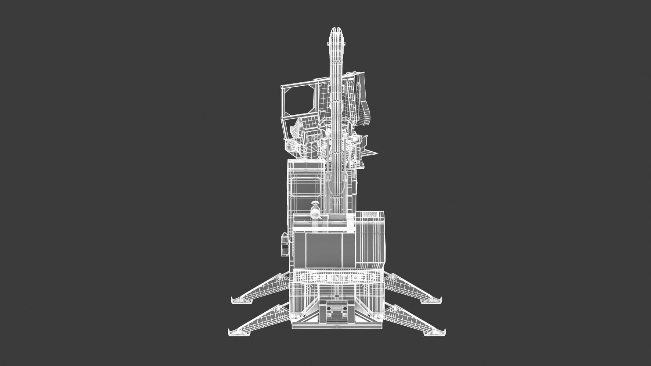 Prentice 410Ex Knuckleboom Loader - 3D Model by frezzy