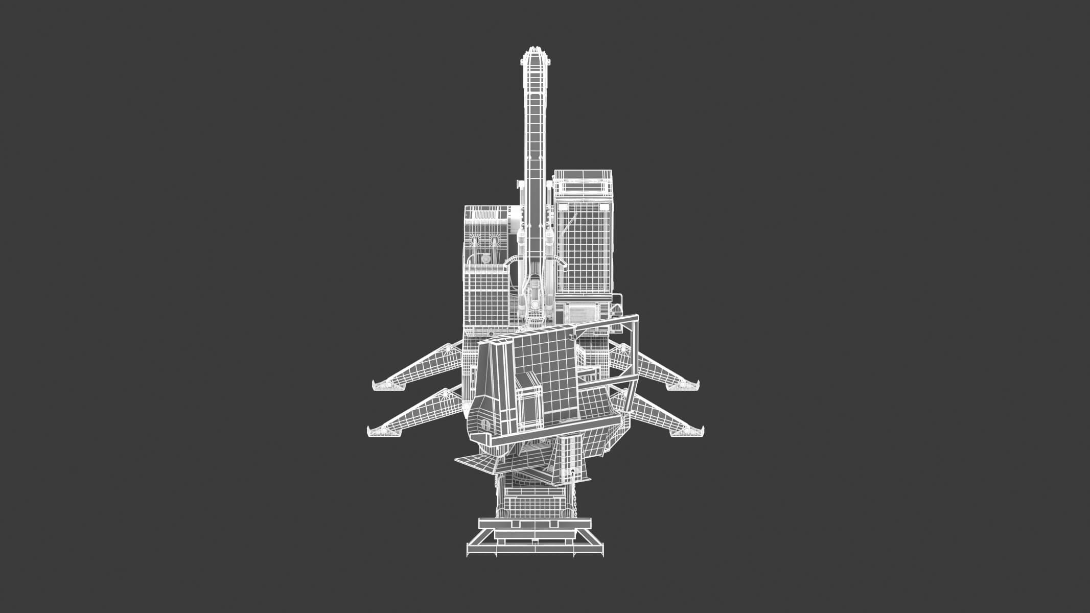 Prentice 410Ex Knuckleboom Loader - 3D Model by frezzy