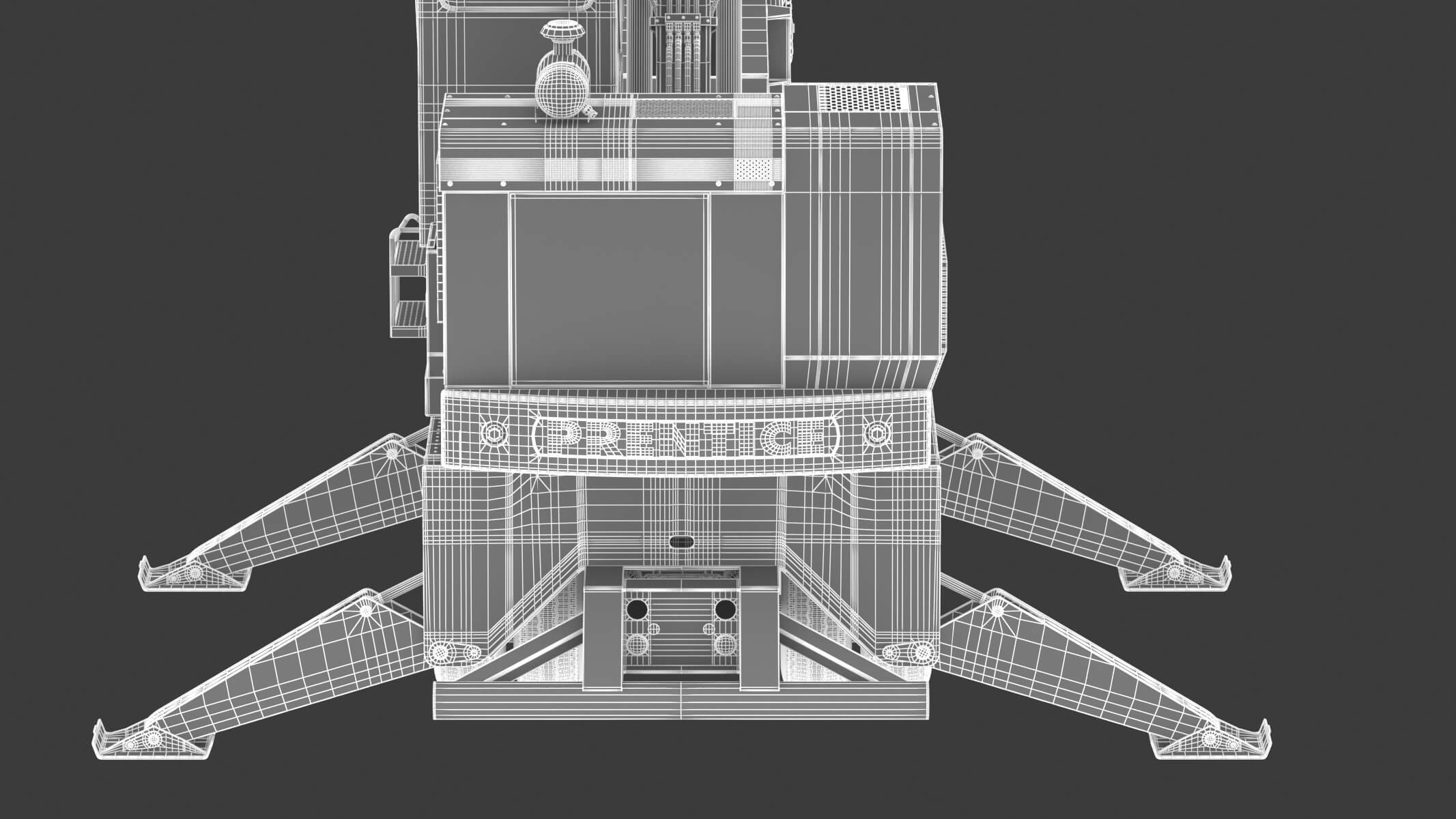 Prentice 410Ex Knuckleboom Loader - 3D Model by frezzy