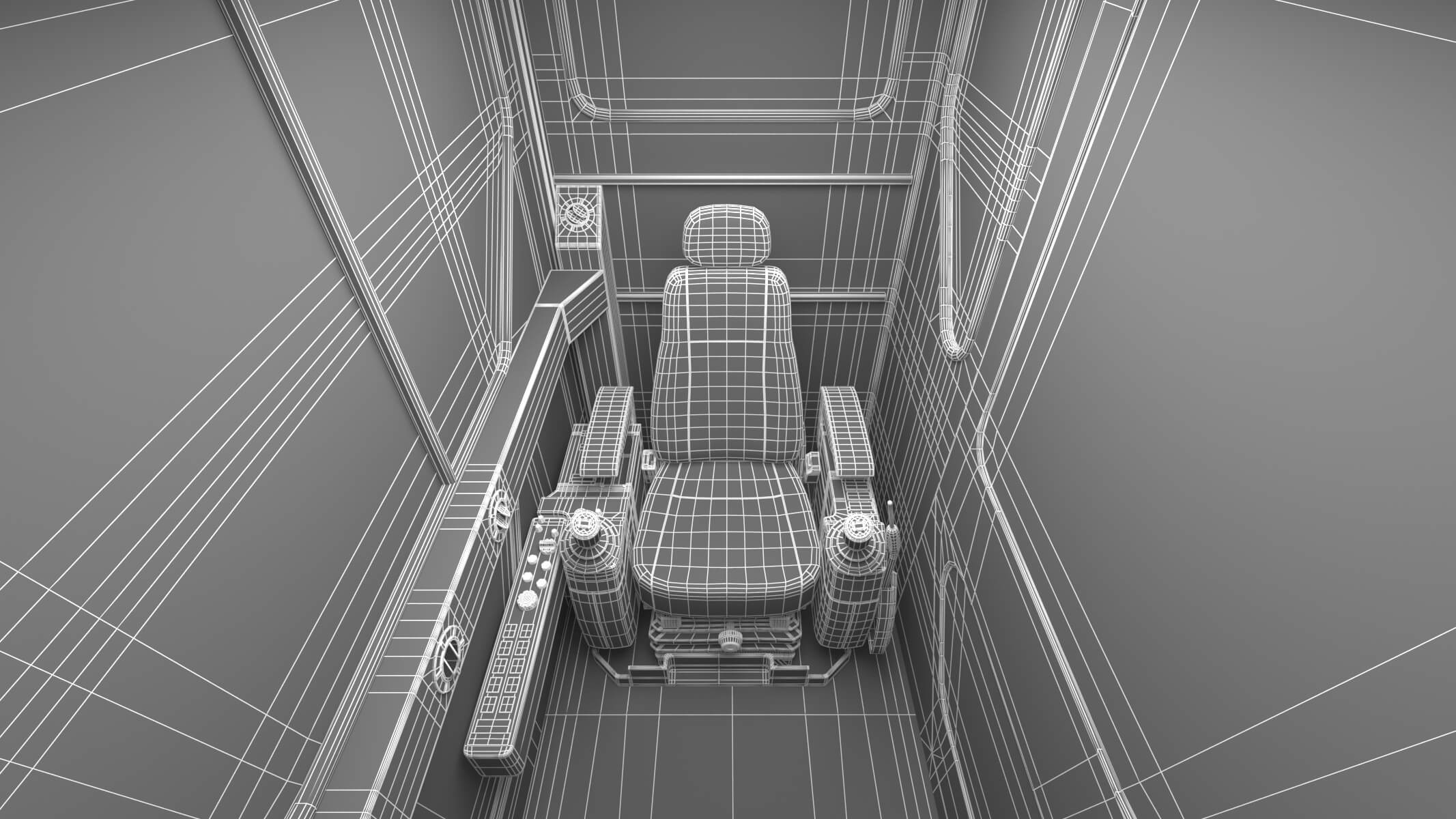 Prentice 410Ex Knuckleboom Loader - 3D Model by frezzy