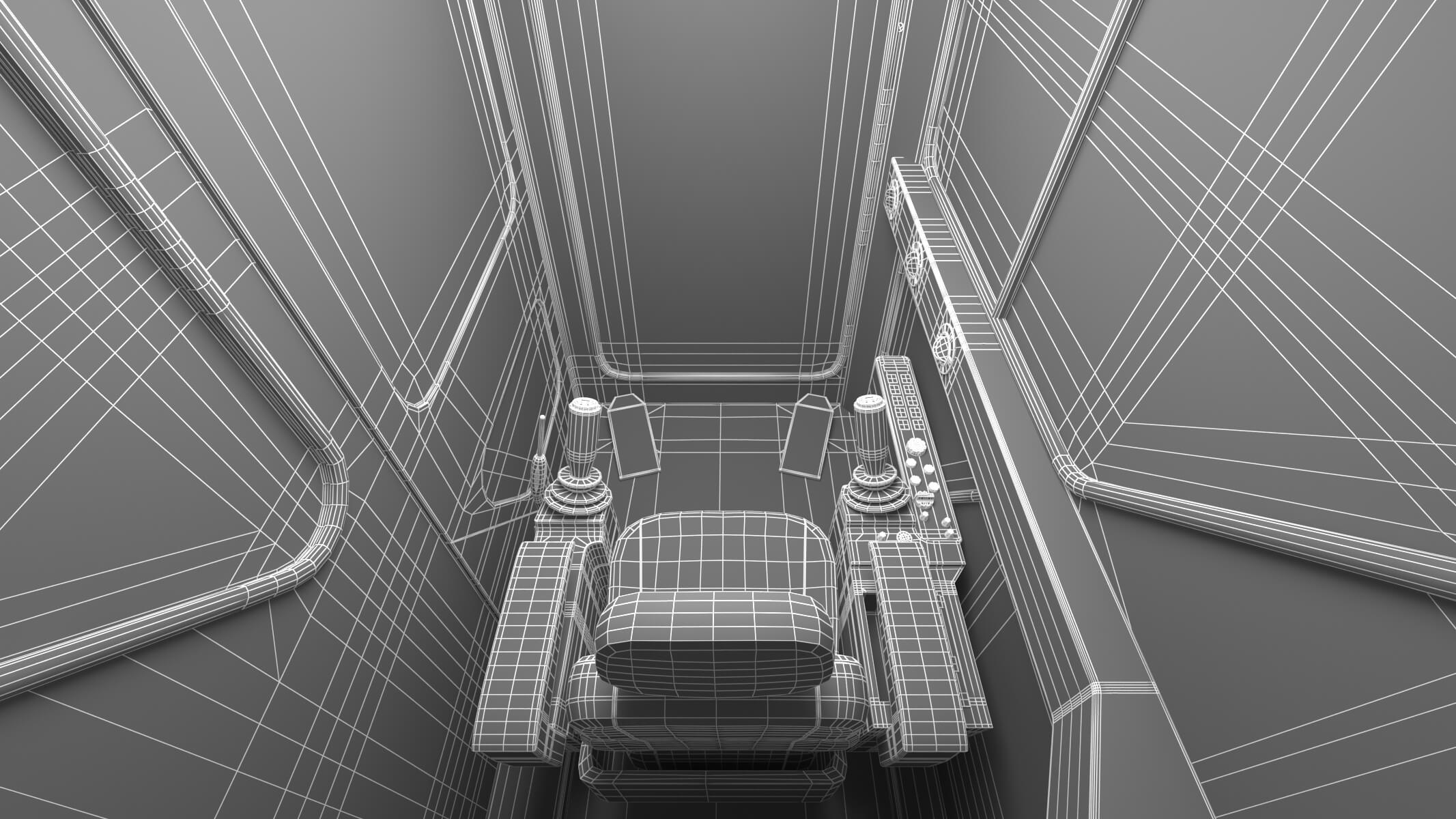 Prentice 410Ex Knuckleboom Loader - 3D Model by frezzy