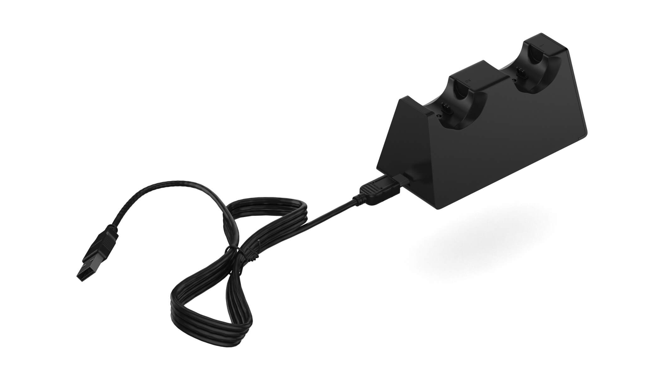 PS4 Dual Controller Charging Dock V2 - 3D Model by frezzy