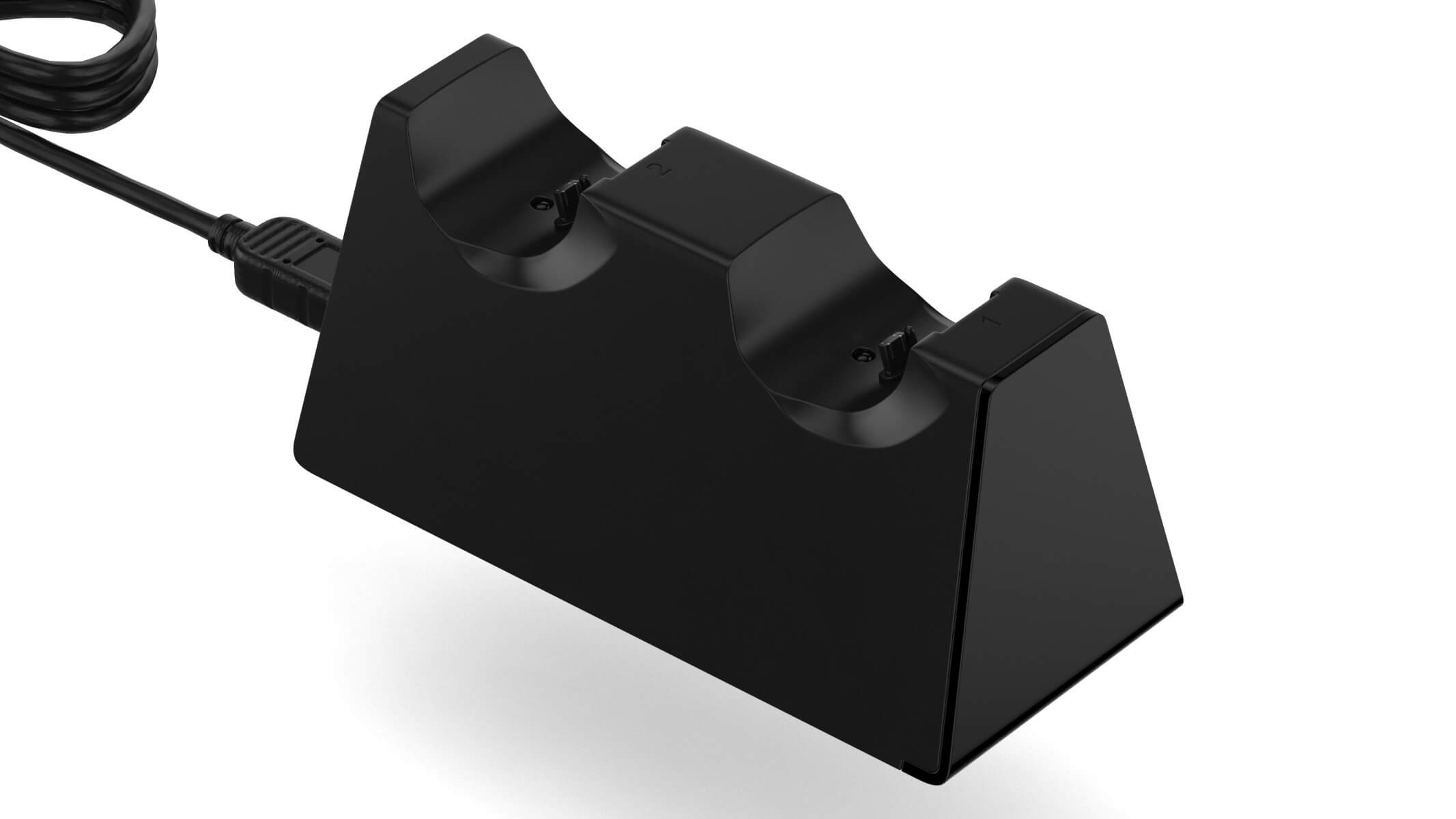 PS4 Dual Controller Charging Dock V2 - 3D Model by frezzy
