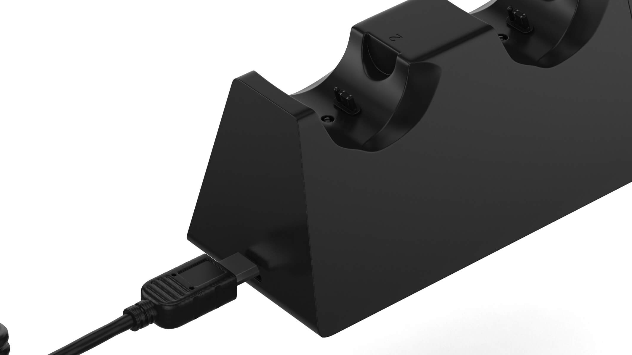 PS4 Dual Controller Charging Dock V2 - 3D Model by frezzy