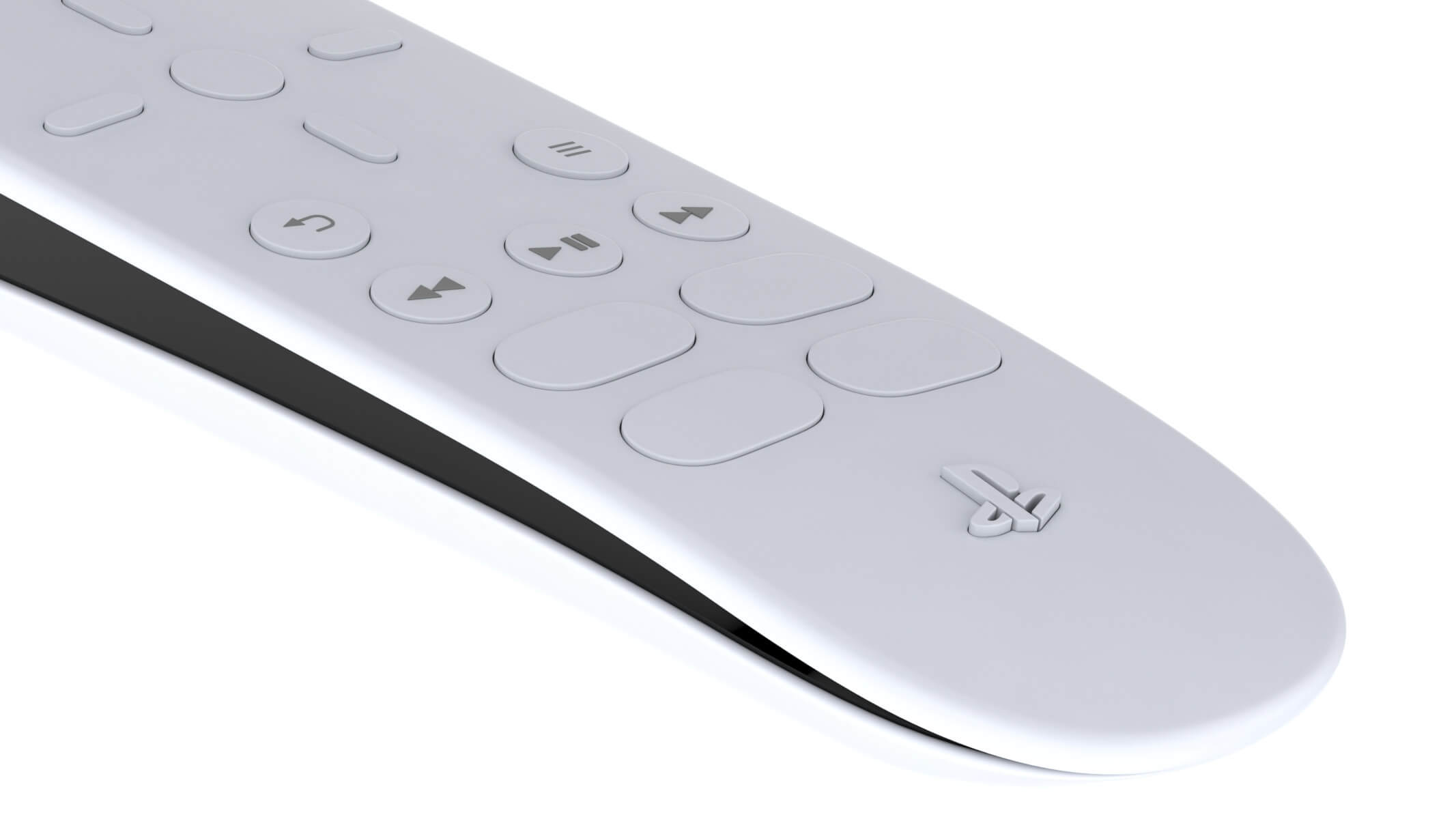 PS5 Media Remote - 3D Model by frezzy