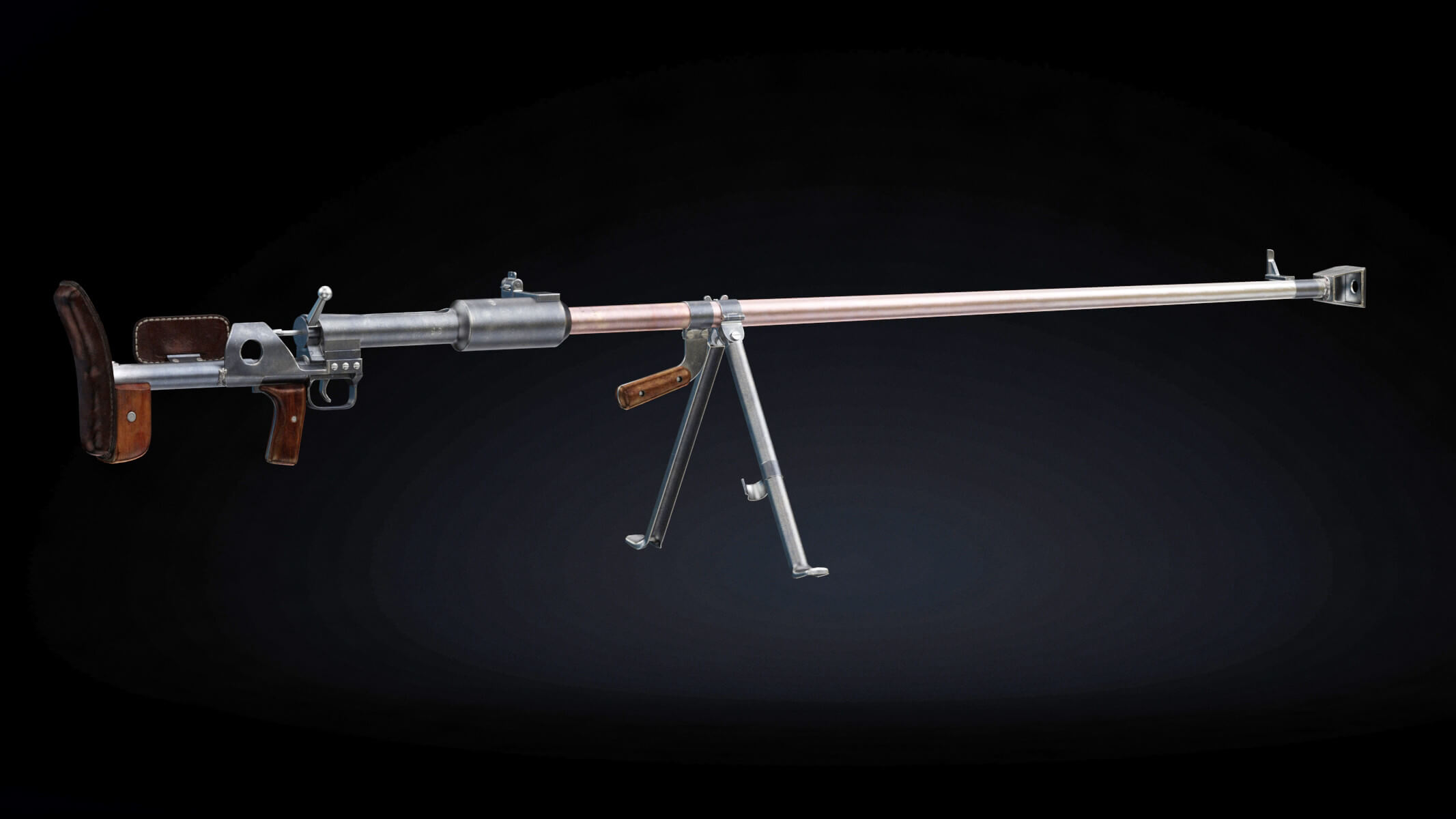 Ptrd 41 Low Poly - 3D Model by frezzy