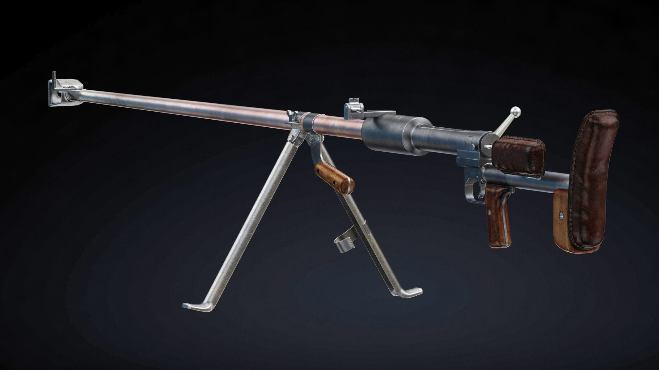 Ptrd 41 Low Poly - 3D Model by frezzy