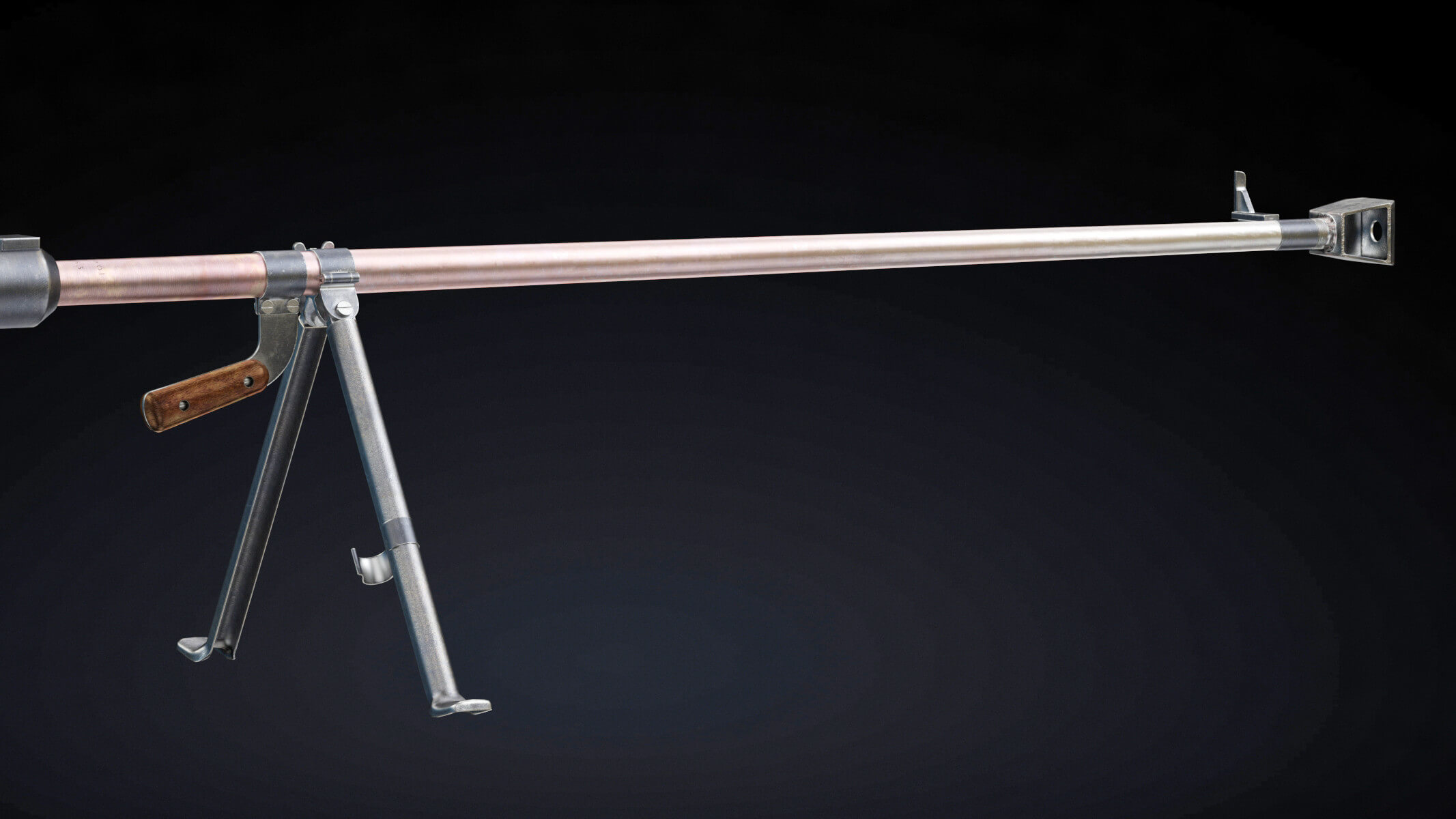 Ptrd 41 Low Poly - 3D Model by frezzy