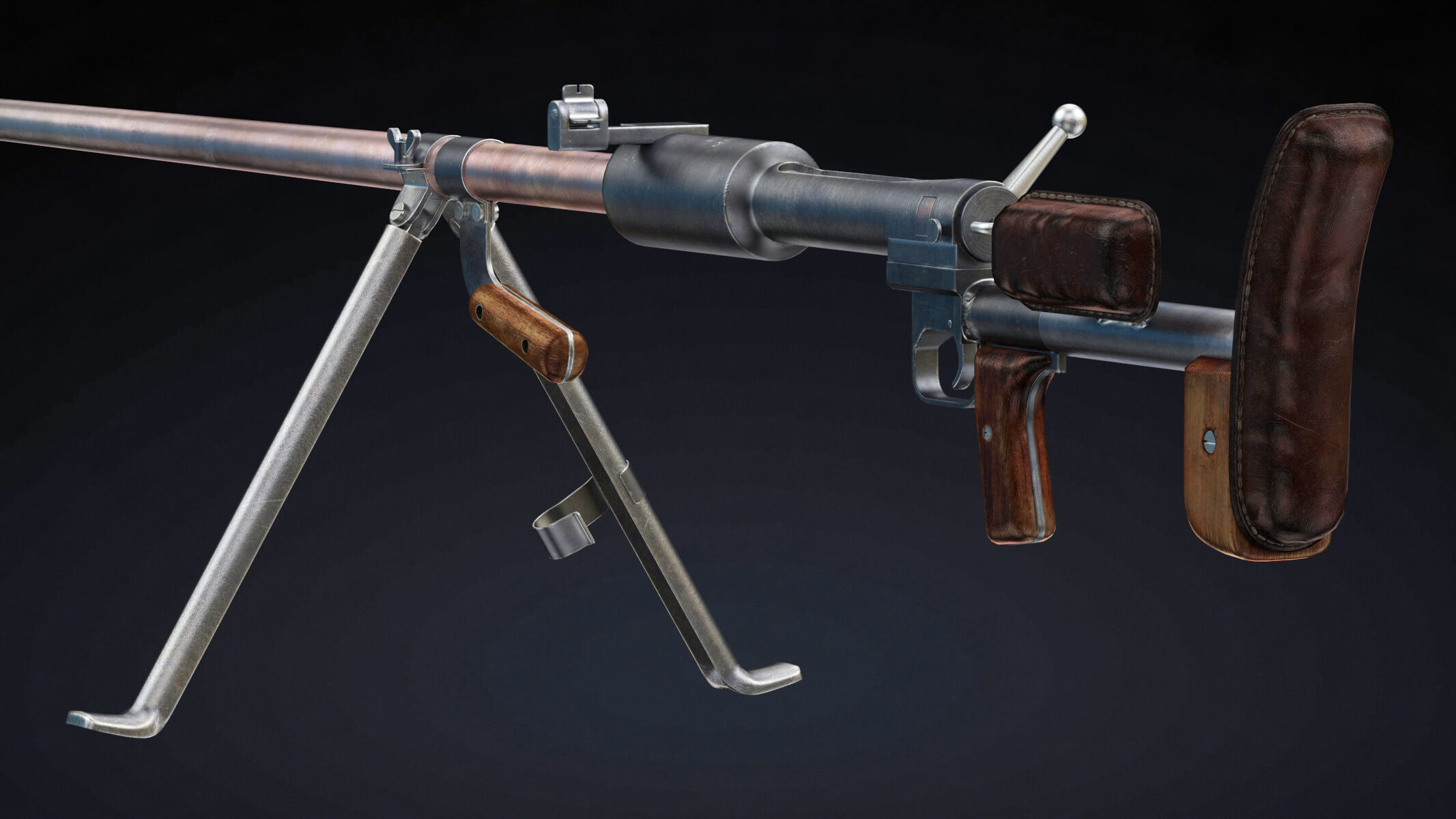 Ptrd 41 Low Poly - 3D Model by frezzy