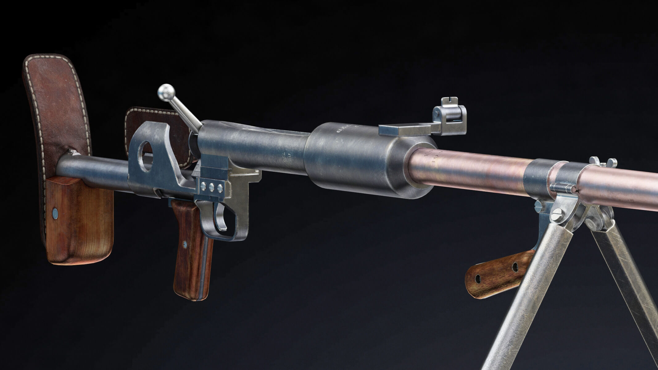 Ptrd 41 Low Poly - 3D Model by frezzy