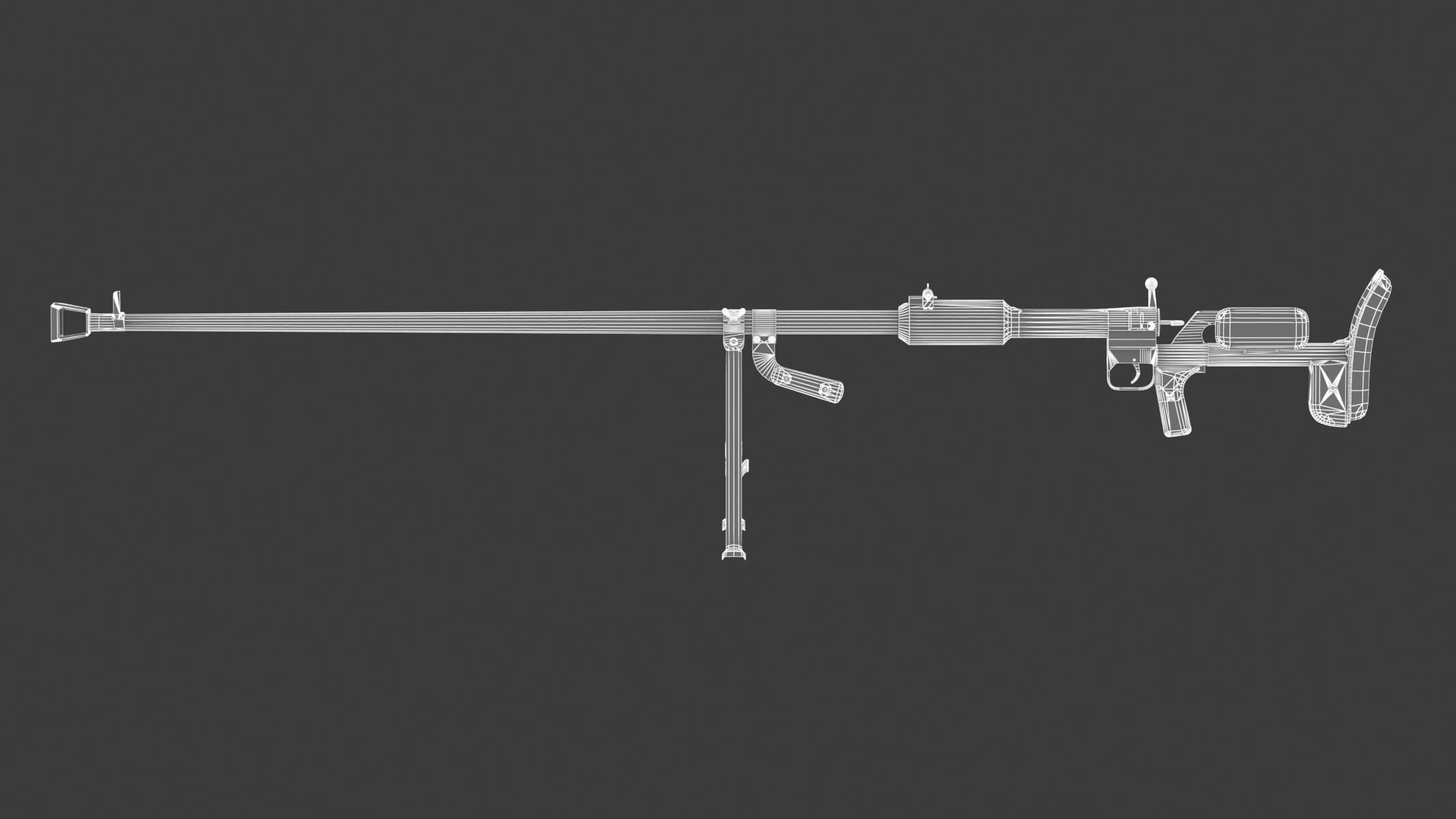 Ptrd 41 Low Poly - 3D Model by frezzy