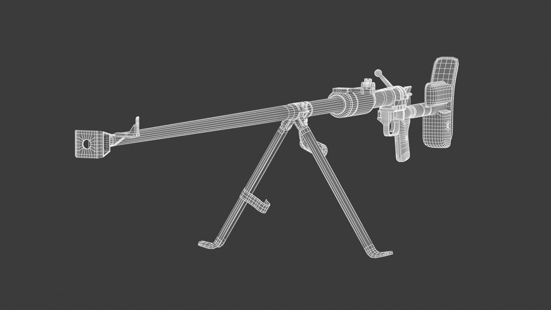 PTRD-41 3D Model by frezzy