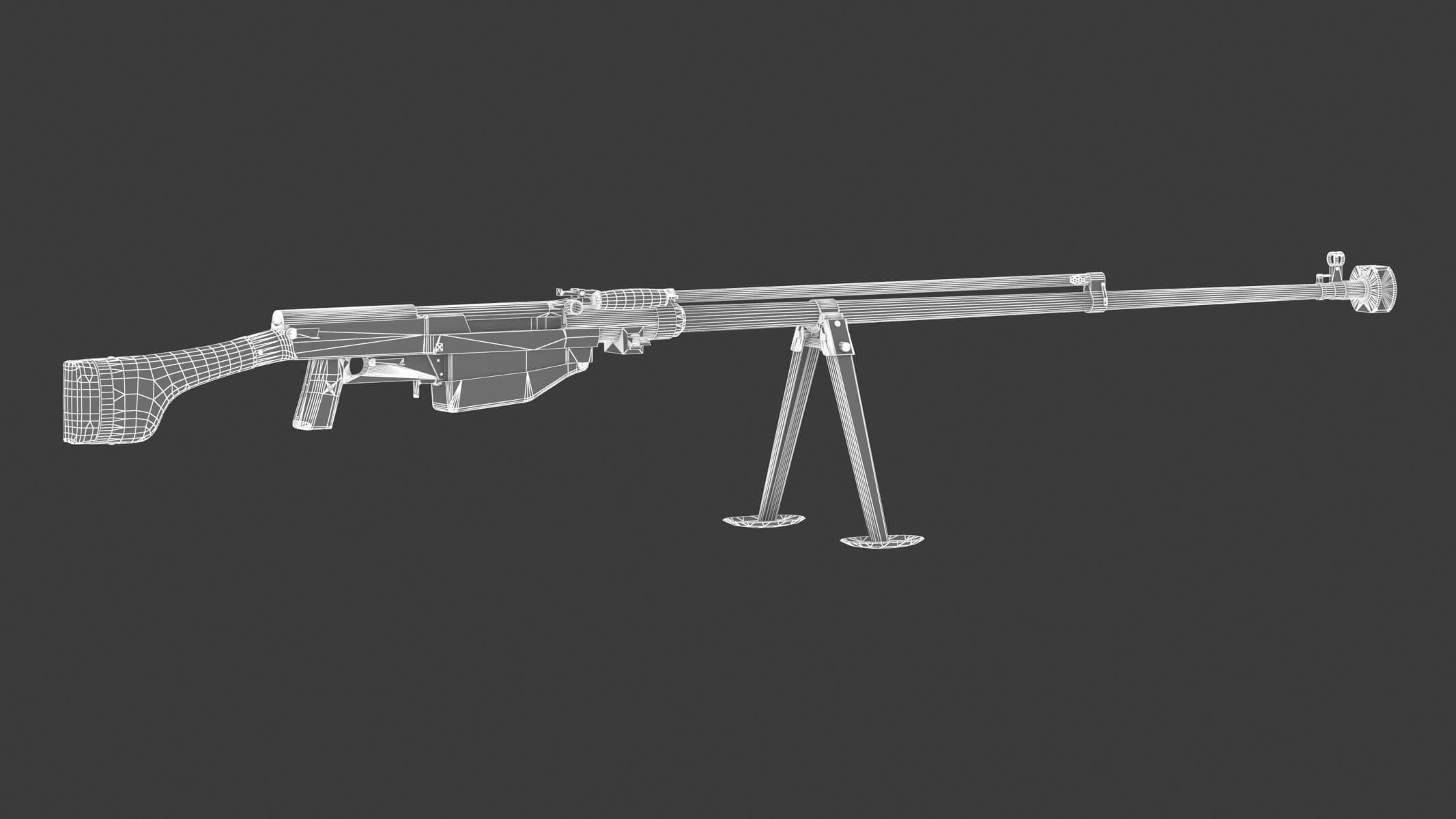 Ptrs 41 Low Poly - 3D Model by frezzy