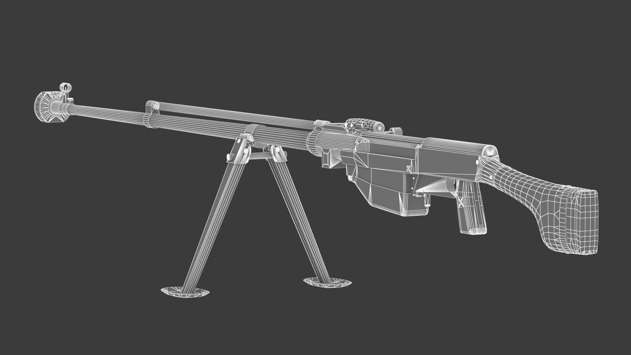 Ptrs 41 Low Poly - 3D Model by frezzy