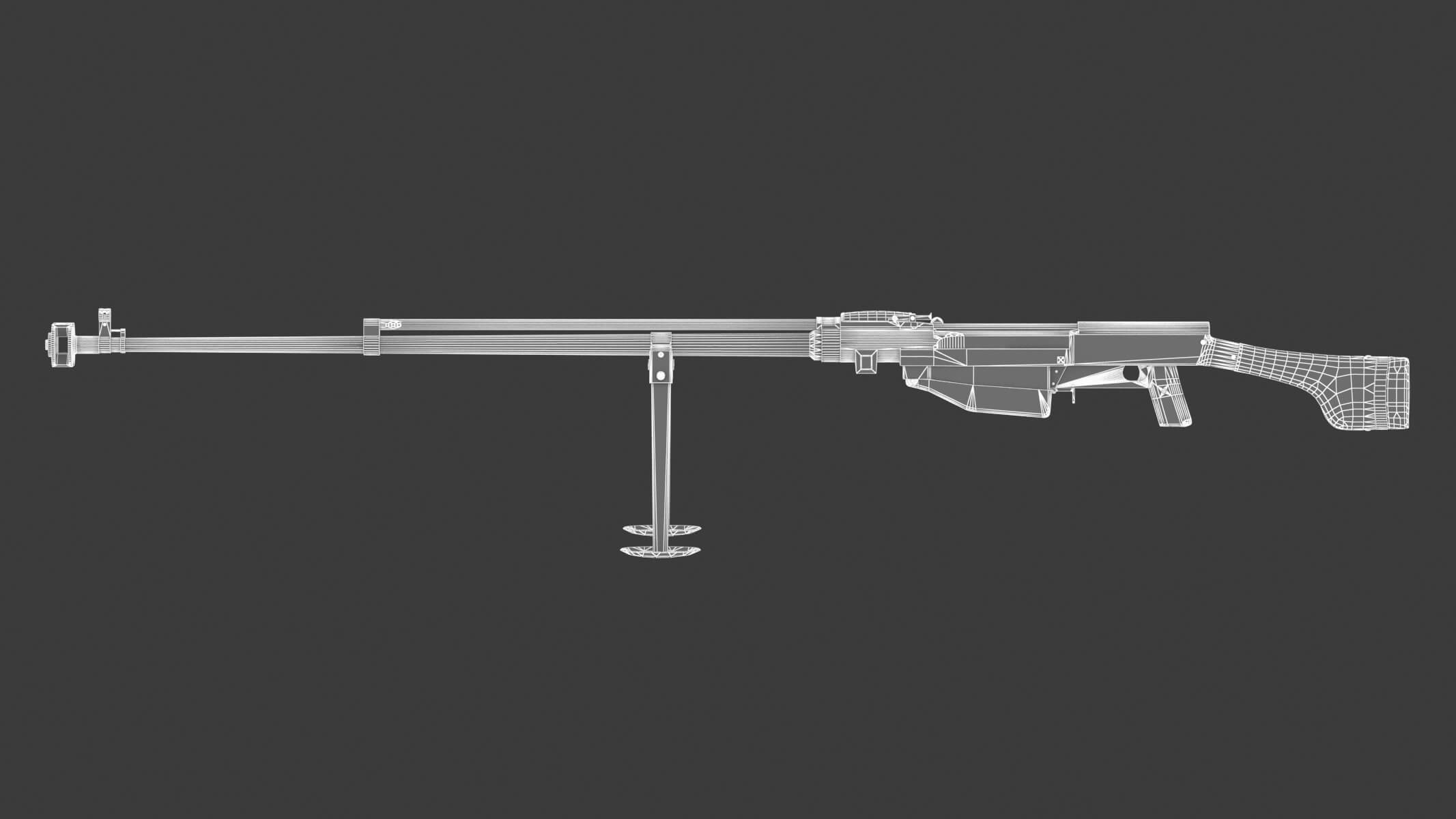 Ptrs 41 Low Poly - 3D Model by frezzy