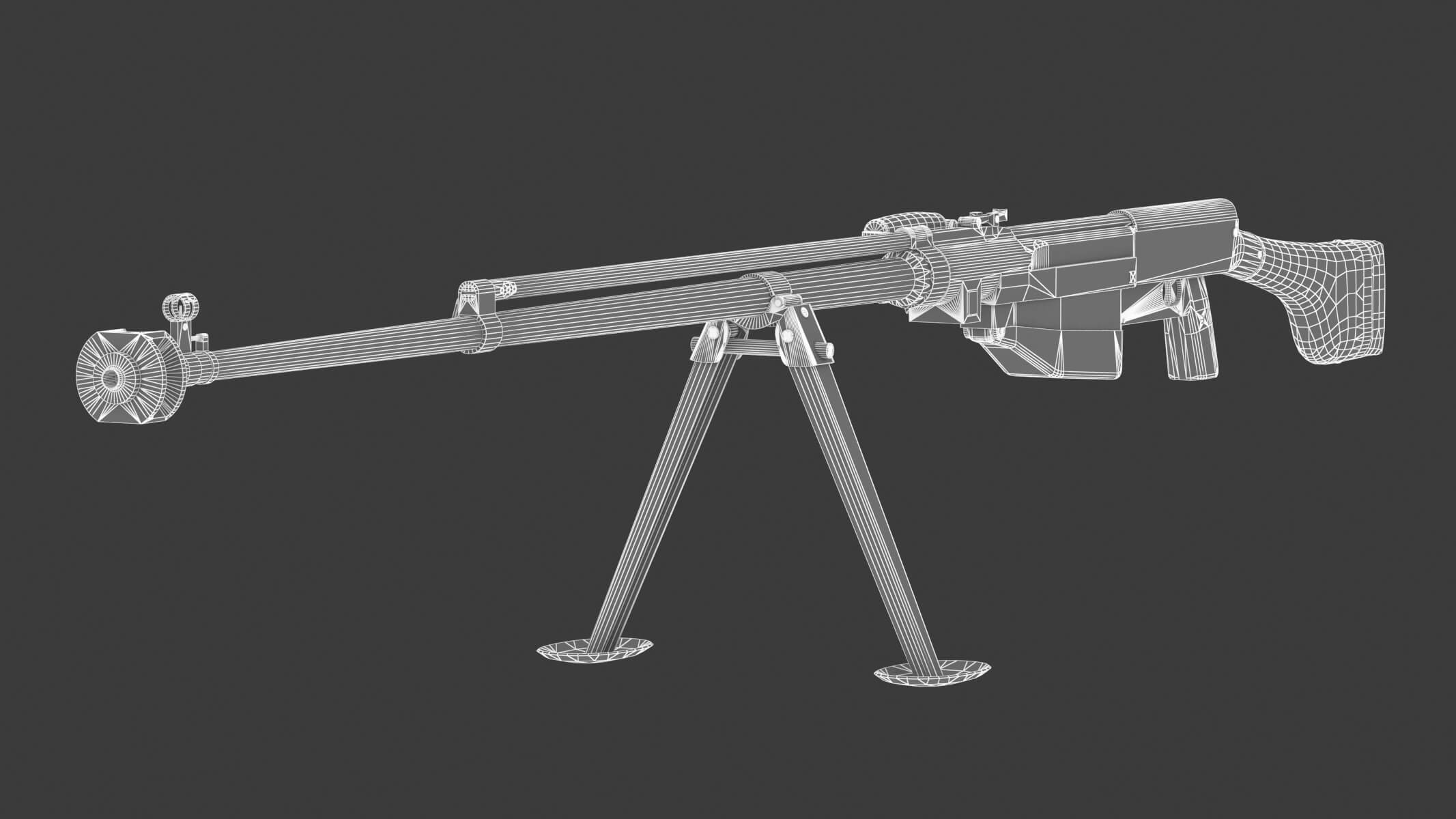 Ptrs 41 Low Poly - 3D Model by frezzy