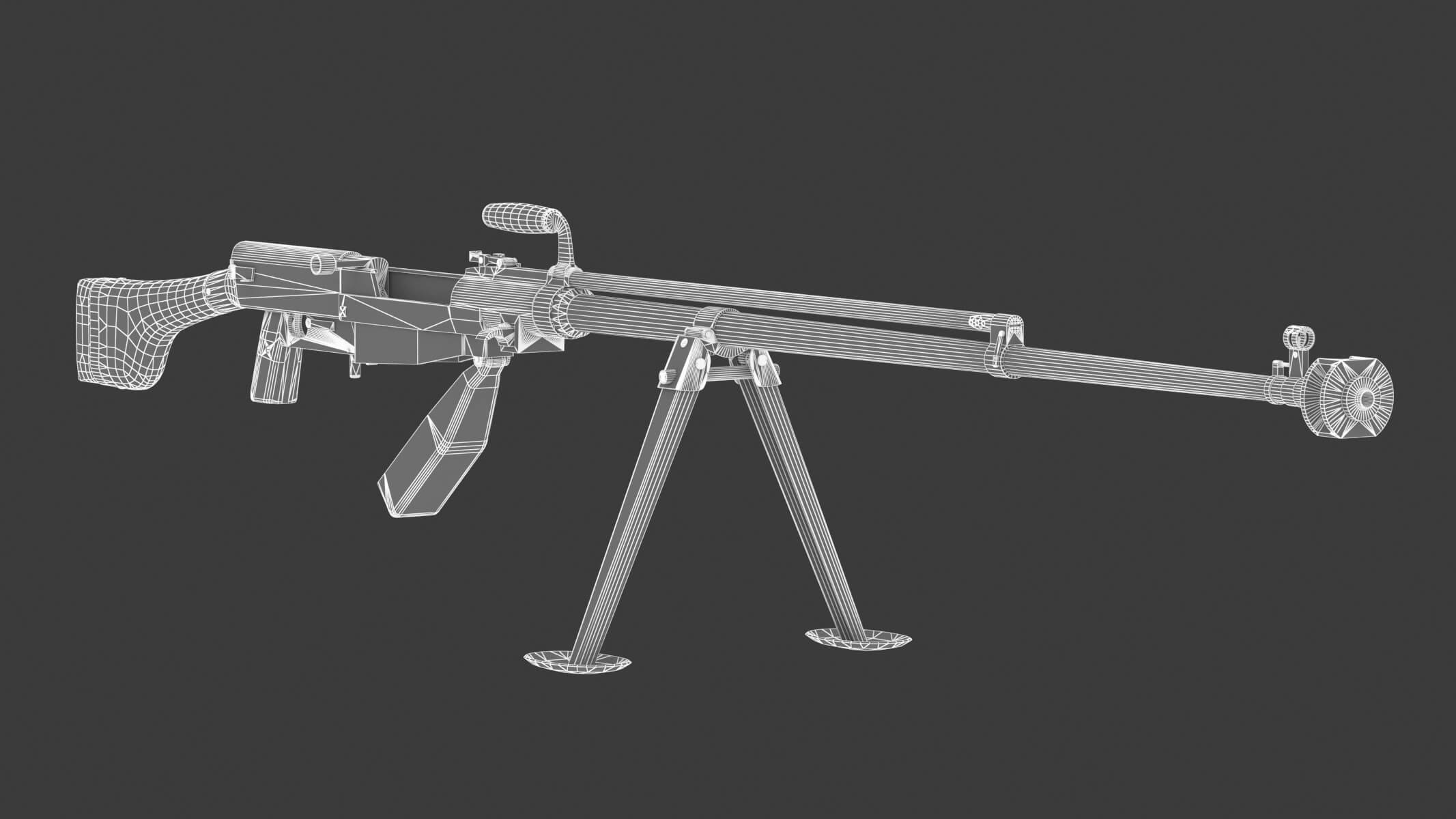 Ptrs 41 Low Poly - 3D Model by frezzy