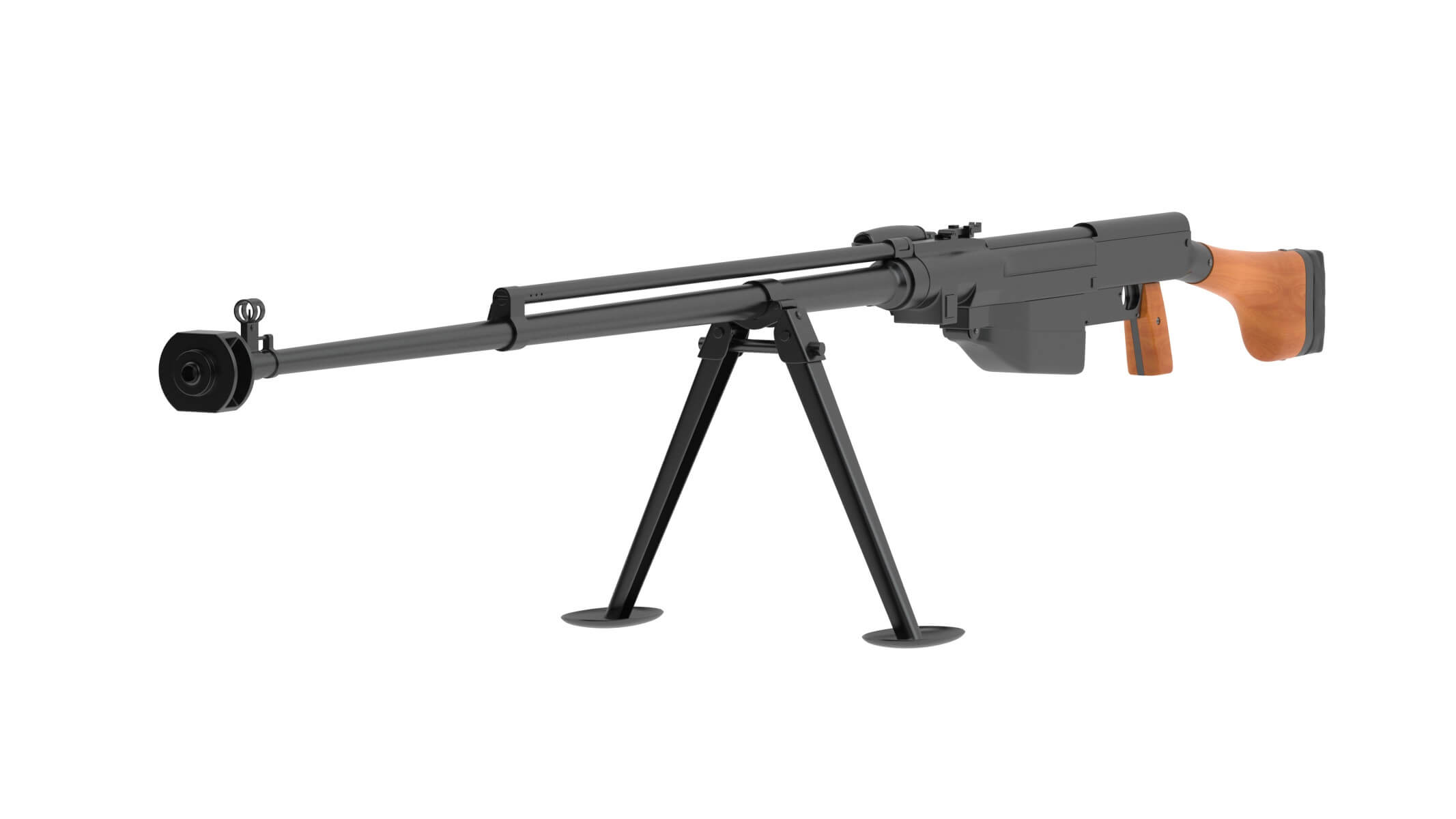 PTRS-41 3D Model by frezzy