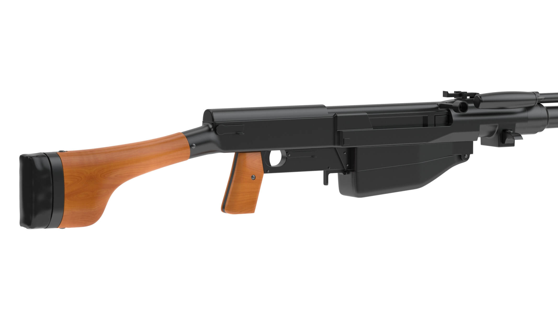 PTRS-41 3D Model by frezzy