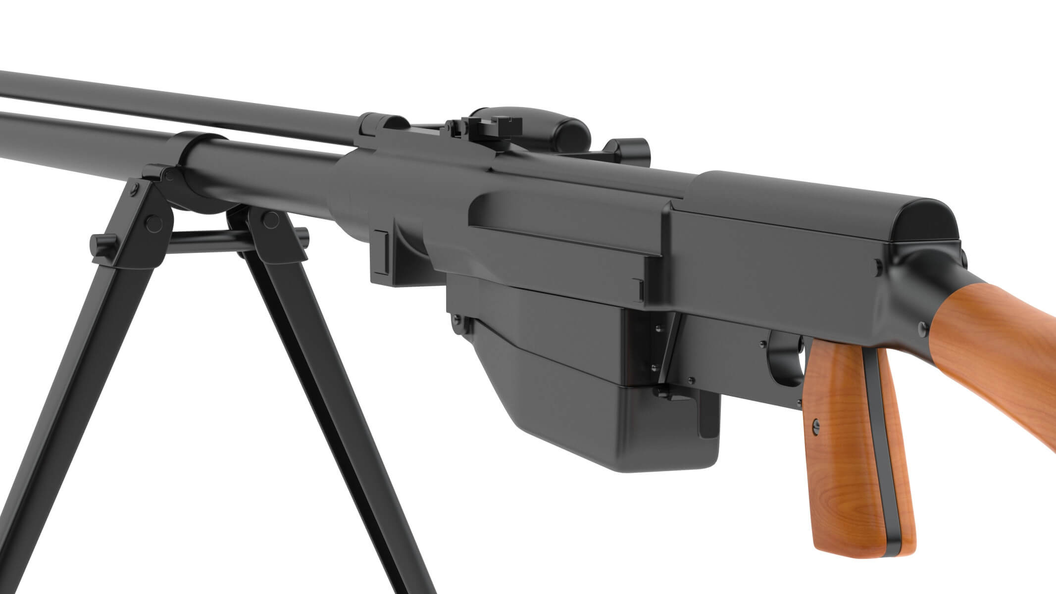 PTRS-41 3D Model by frezzy