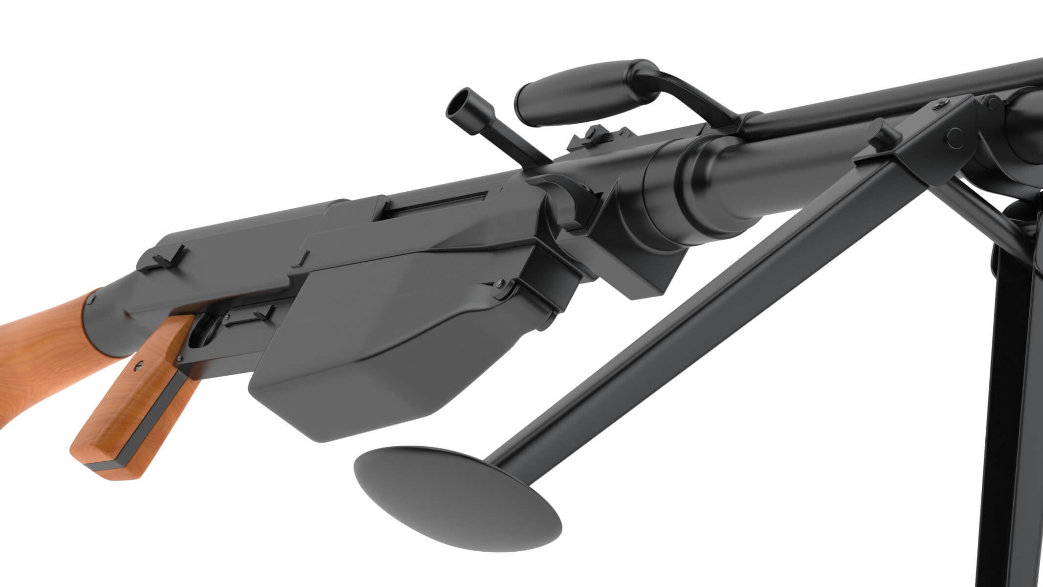 PTRS-41 3D Model by frezzy